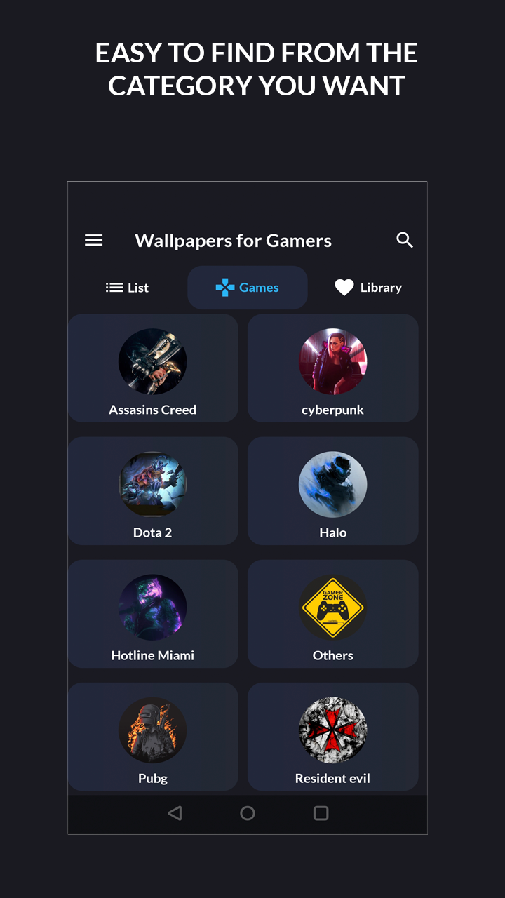 4K Wallpapers for Gamers – HD Game Backgrounds - App on Amazon Appstore