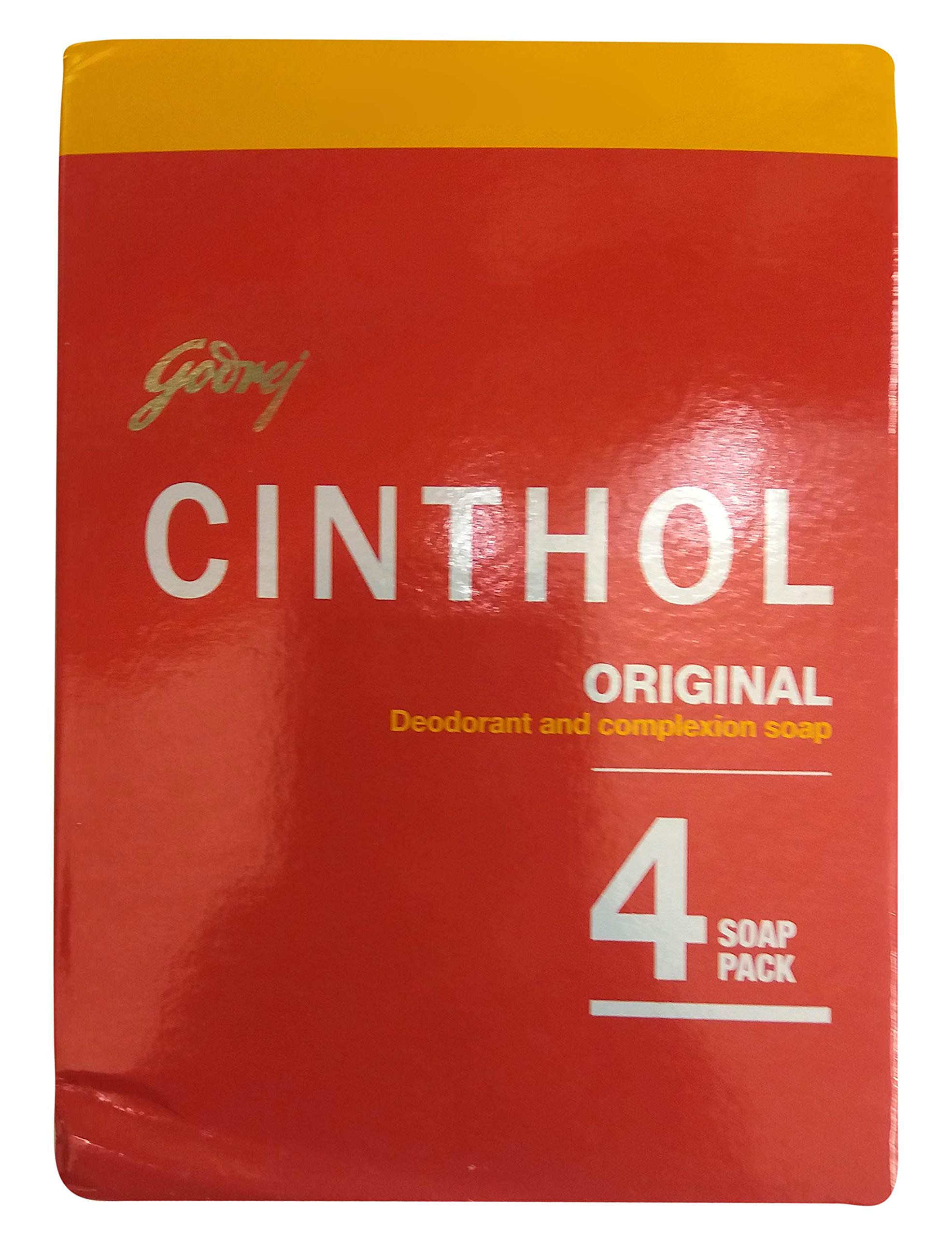 Buy Cinthol Deodorant & Complexion Soap - Original, 300g Carton Online ...