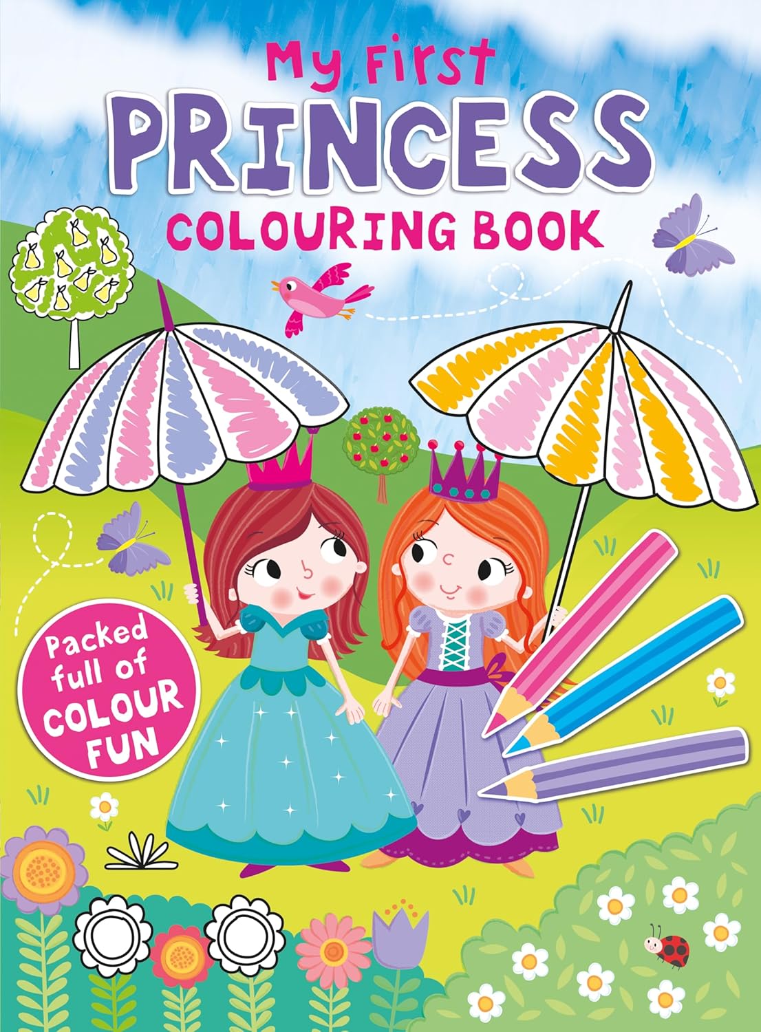 My First Princess (Colouring Book) : North Parade Publishing: Amazon.co ...
