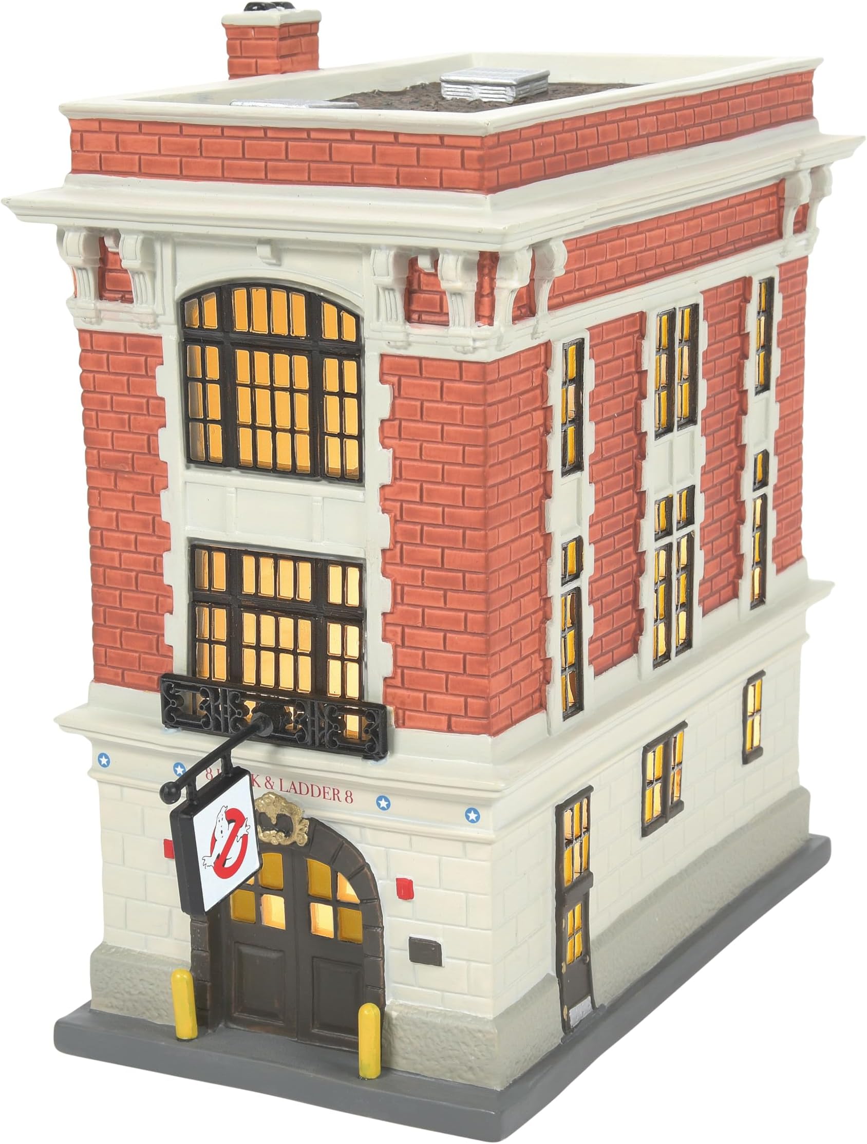 Amazon.com: Department 56 Ghostbusters Village Public Library Lit ...