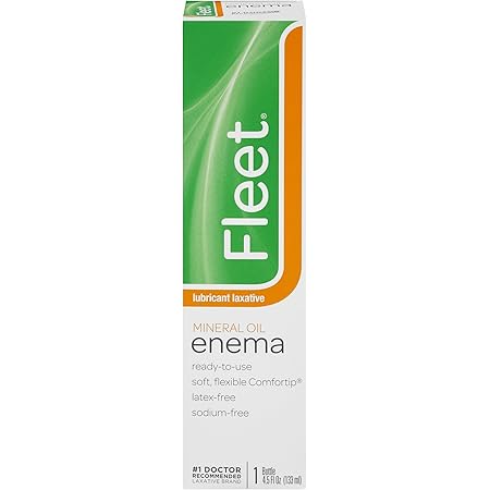 Amazon.com: Fleet Enema Saline Ready to Use - 4.5 oz (6 Pack) : Health ...