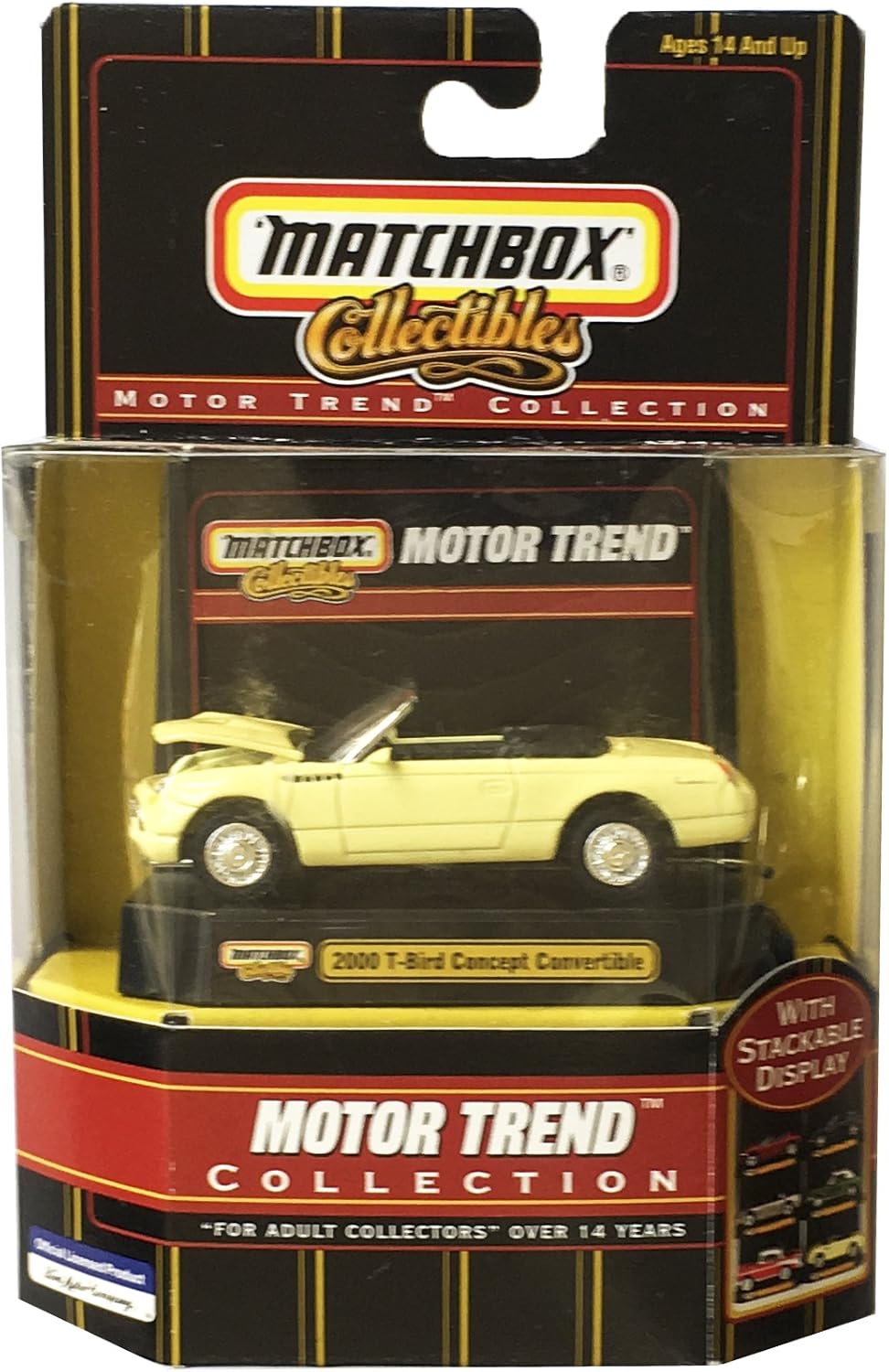 Amazon.com: Matchbox Collectibles 2000 T-bird Concept Convertible Motor ...