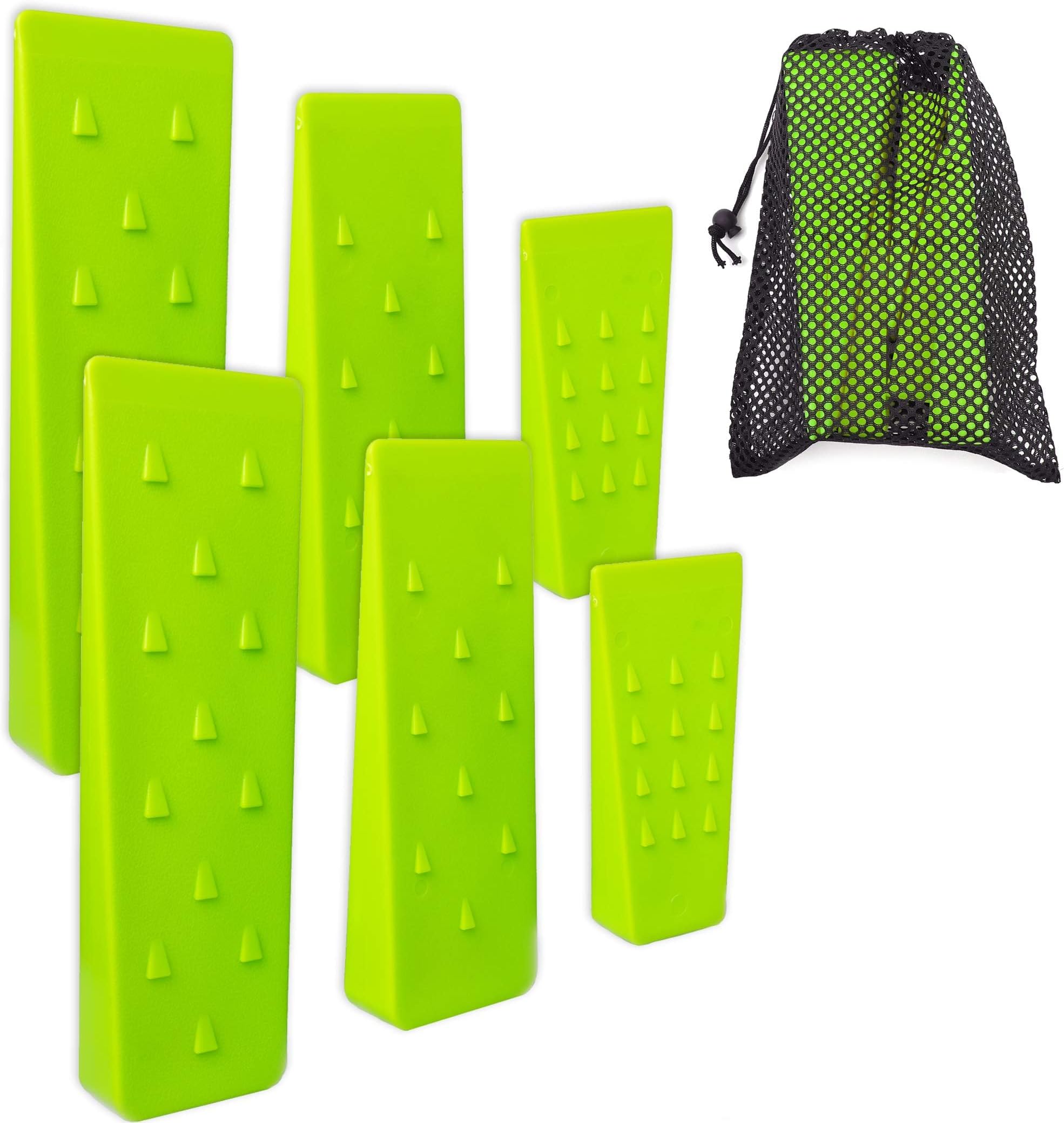 Amazon.com : 6 Pack Tree Felling Wedges with Spikes for Safe Tree ...