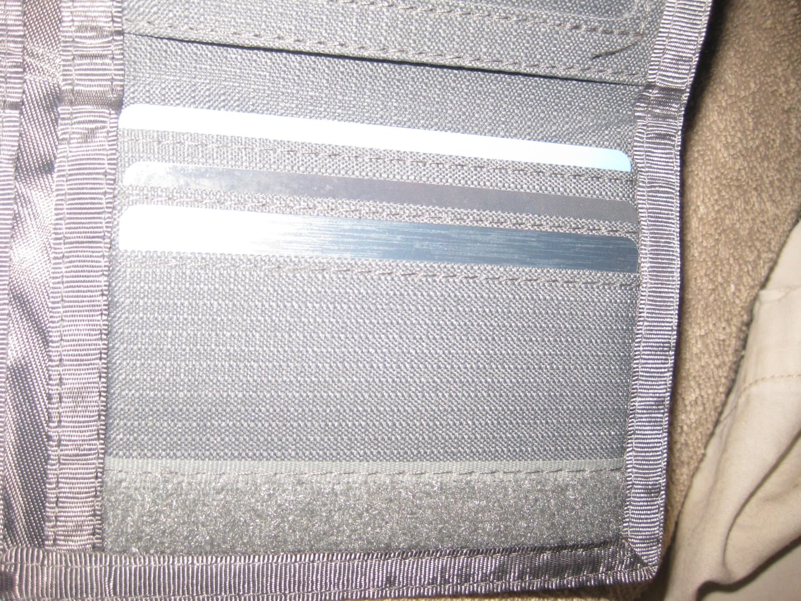 Amazon.com: FORYEE Men’s Nylon Trifold Wallet with 6 Page Wallet Insert ...