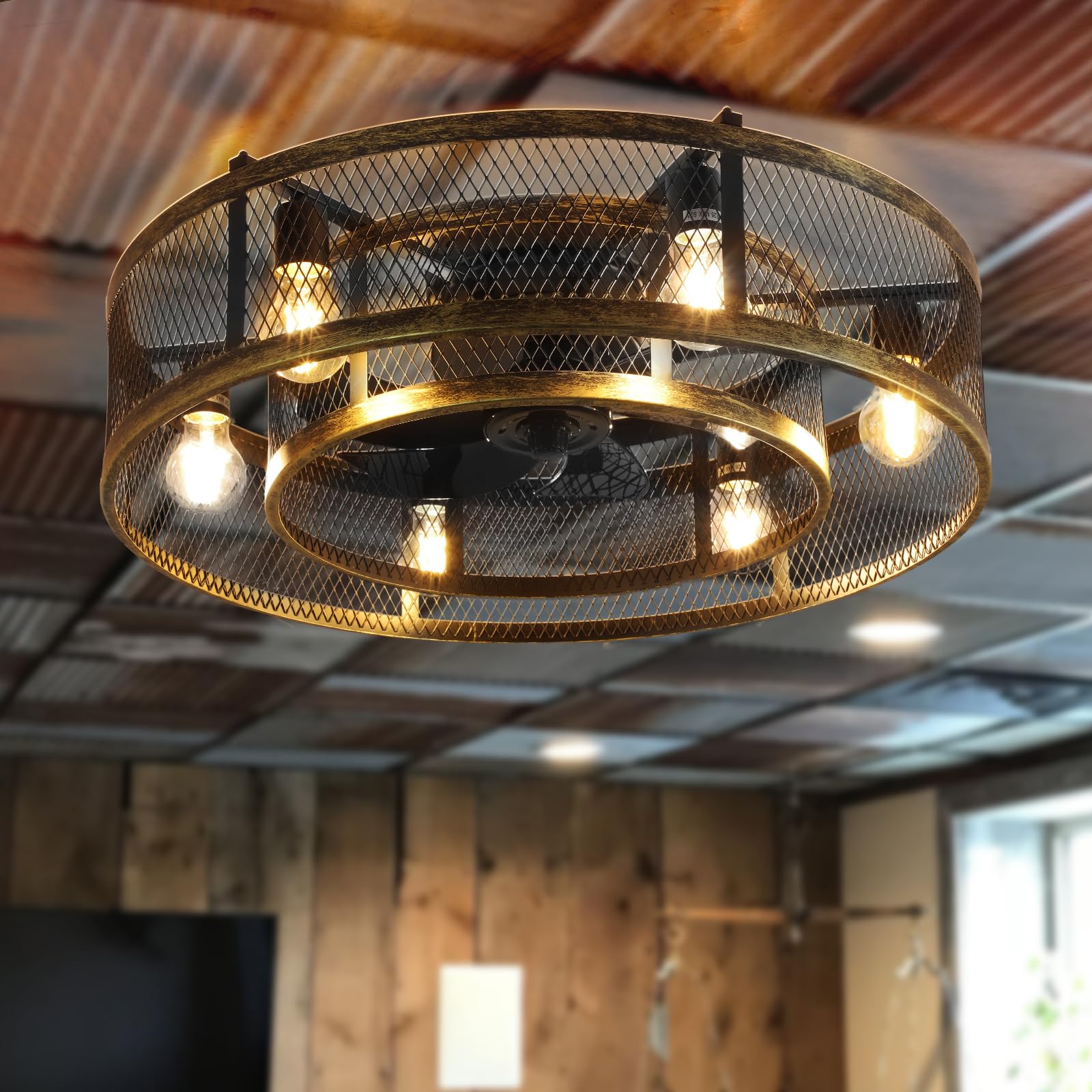 26 Diameter Ceiling Fan With Light Small Size Kids Room 26 Inch