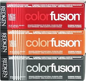Redken Colour Fusion Advanced Performance Colour Cream Hair Colouring ...