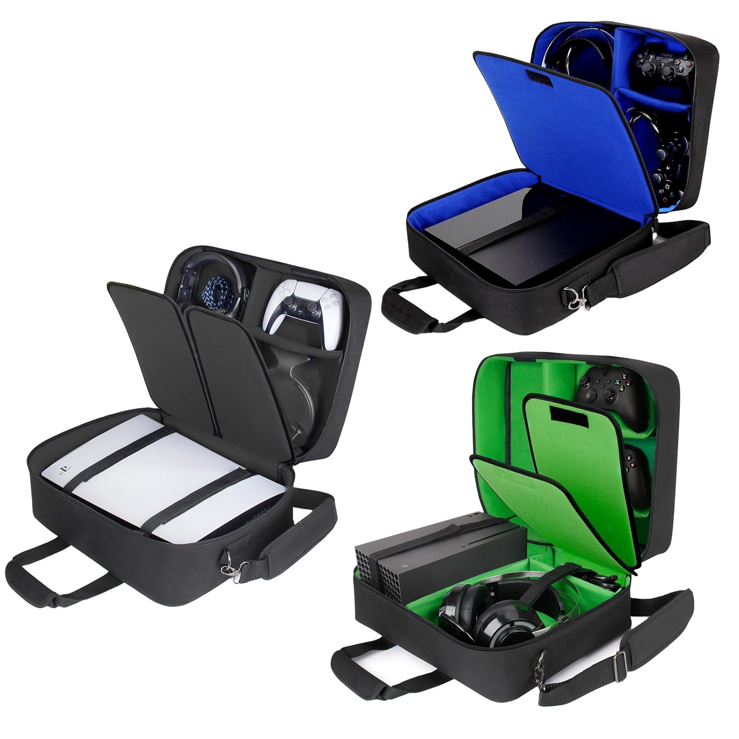 Amazon.com: USA Gear Xbox & PlayStation Cases (Xbox Series X Green, PS4 ...