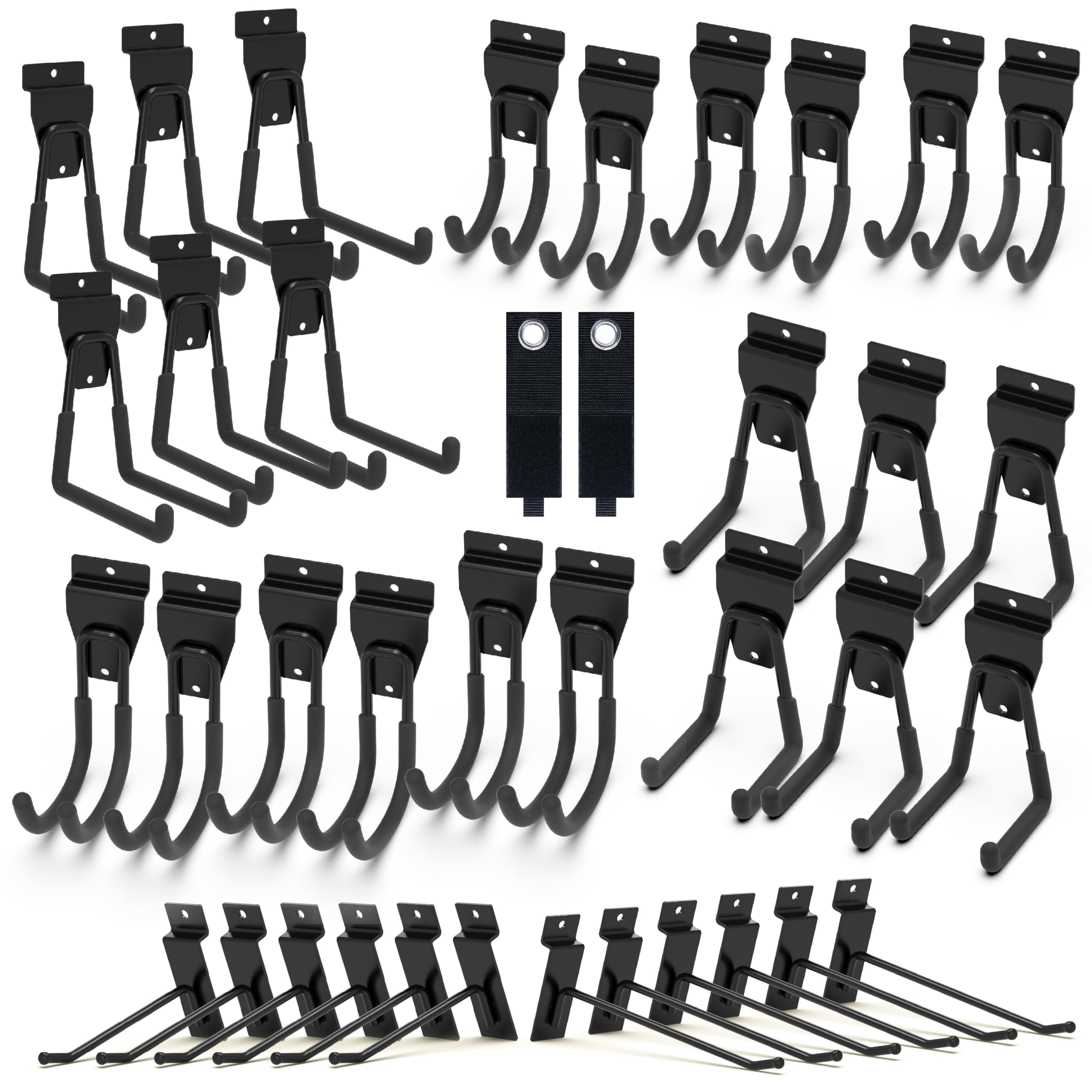 Amazon.com: BFPeaky 36-PC Multi Sizes Slatwall Hooks, Slatwall ...
