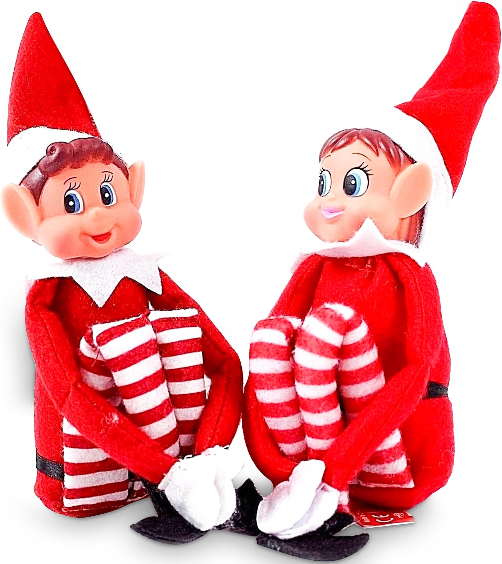 Elves Behavin Badly 12" Bendable Poseable Elf With Vinyl Head ...
