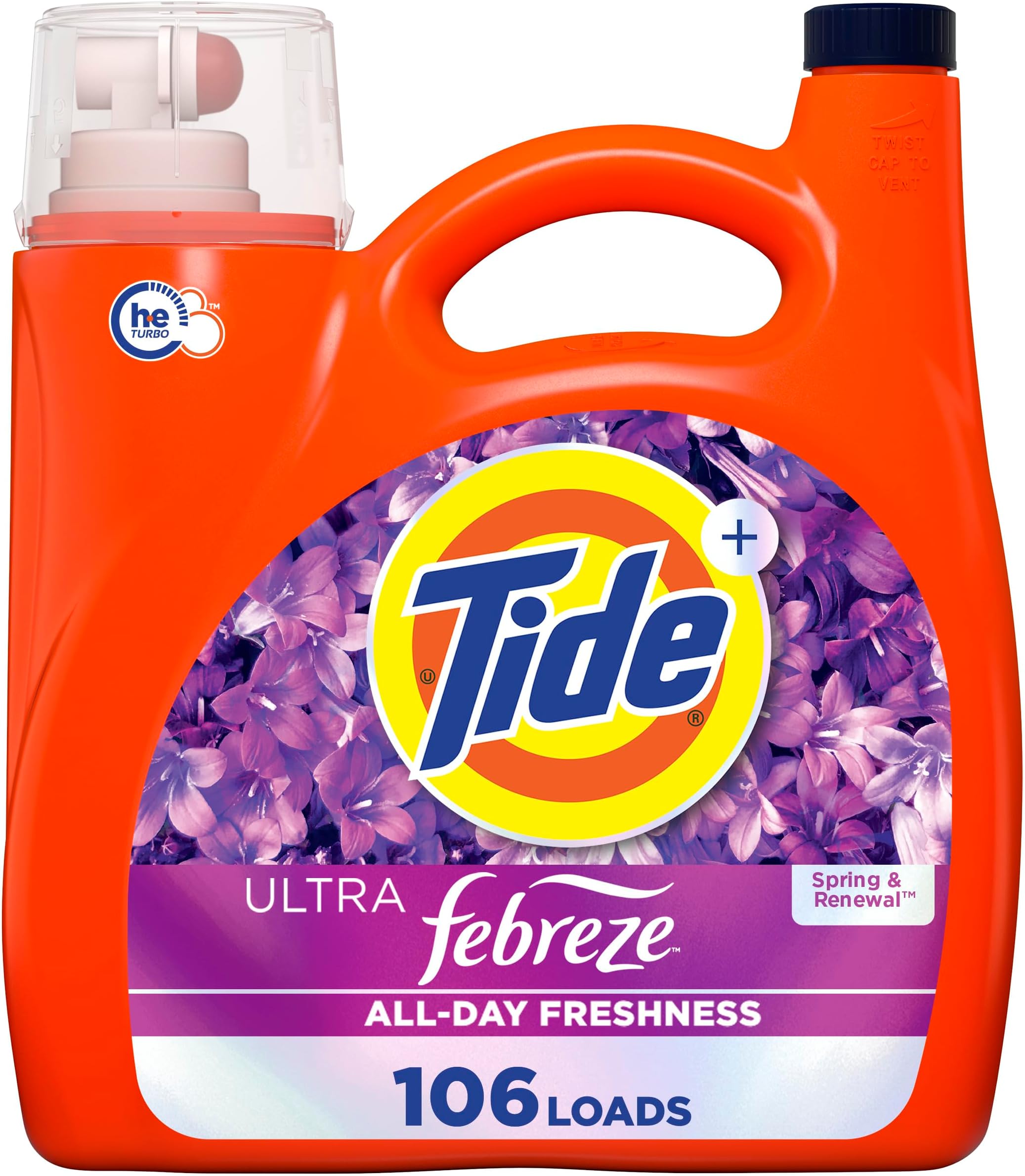 Amazon.com: Tide Plus Febreze Freshness HE Turbo Clean Liquid Laundry ...