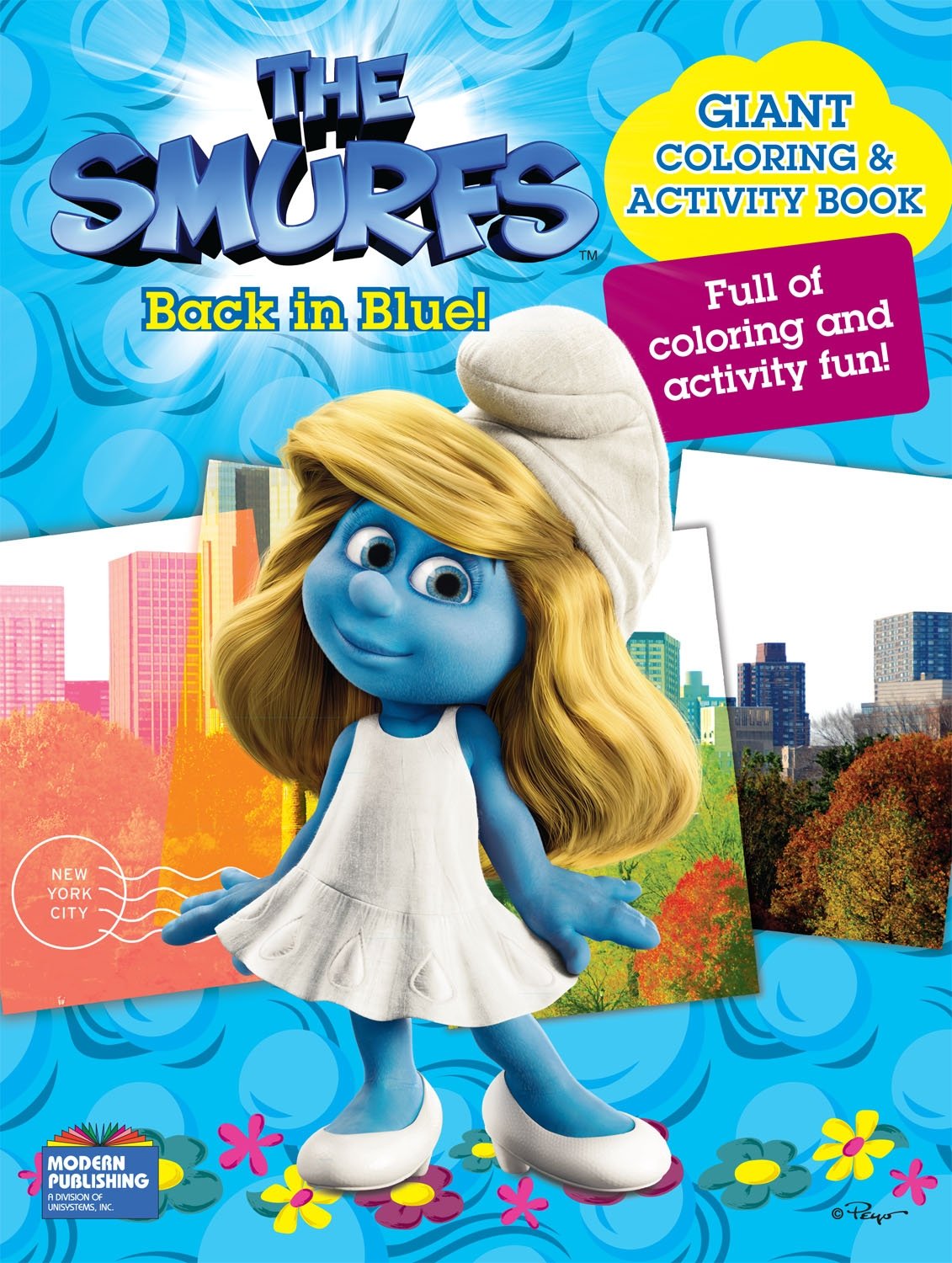 Smurfs Movie Giant Color Book - Back in Blue! | Amazon.com.br