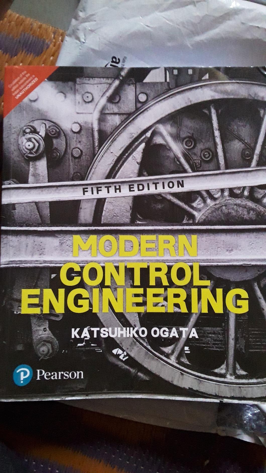Modern Control Engineering 5e : Ogata: Amazon.in: Books
