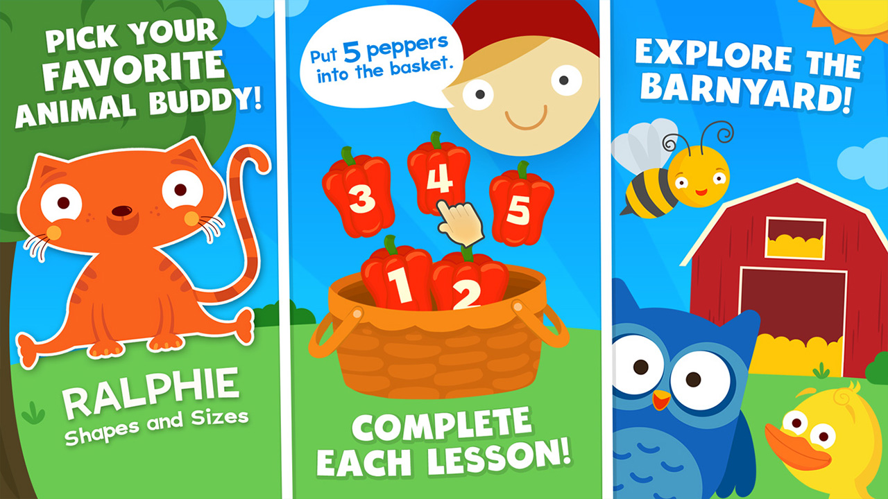 Animal Math Preschool Math Games for Toddlers and Early Learners Free ...