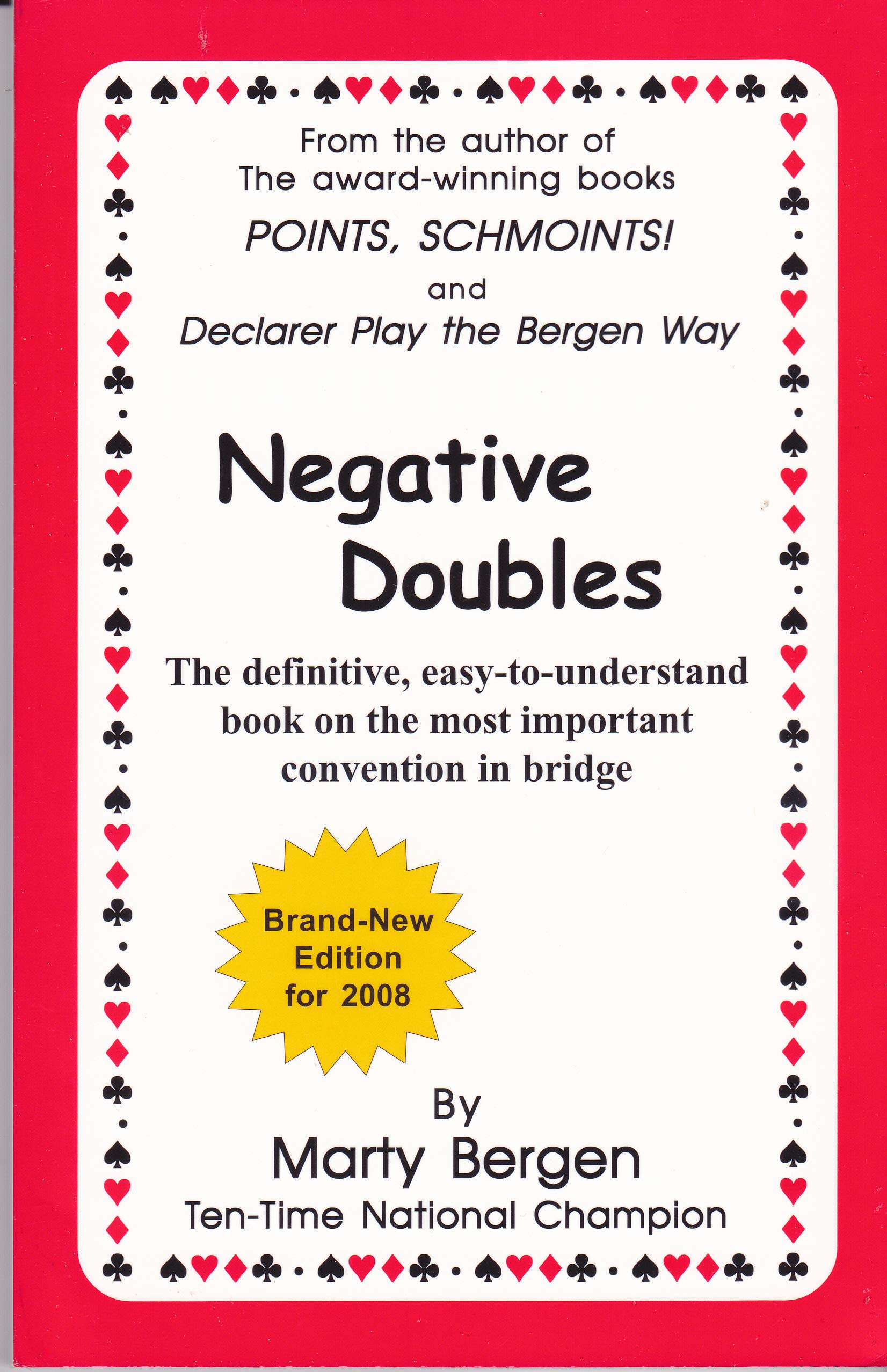 Negative Doubles: Marty Bergen, Patty Magnus: 9780974471457: Amazon.com ...