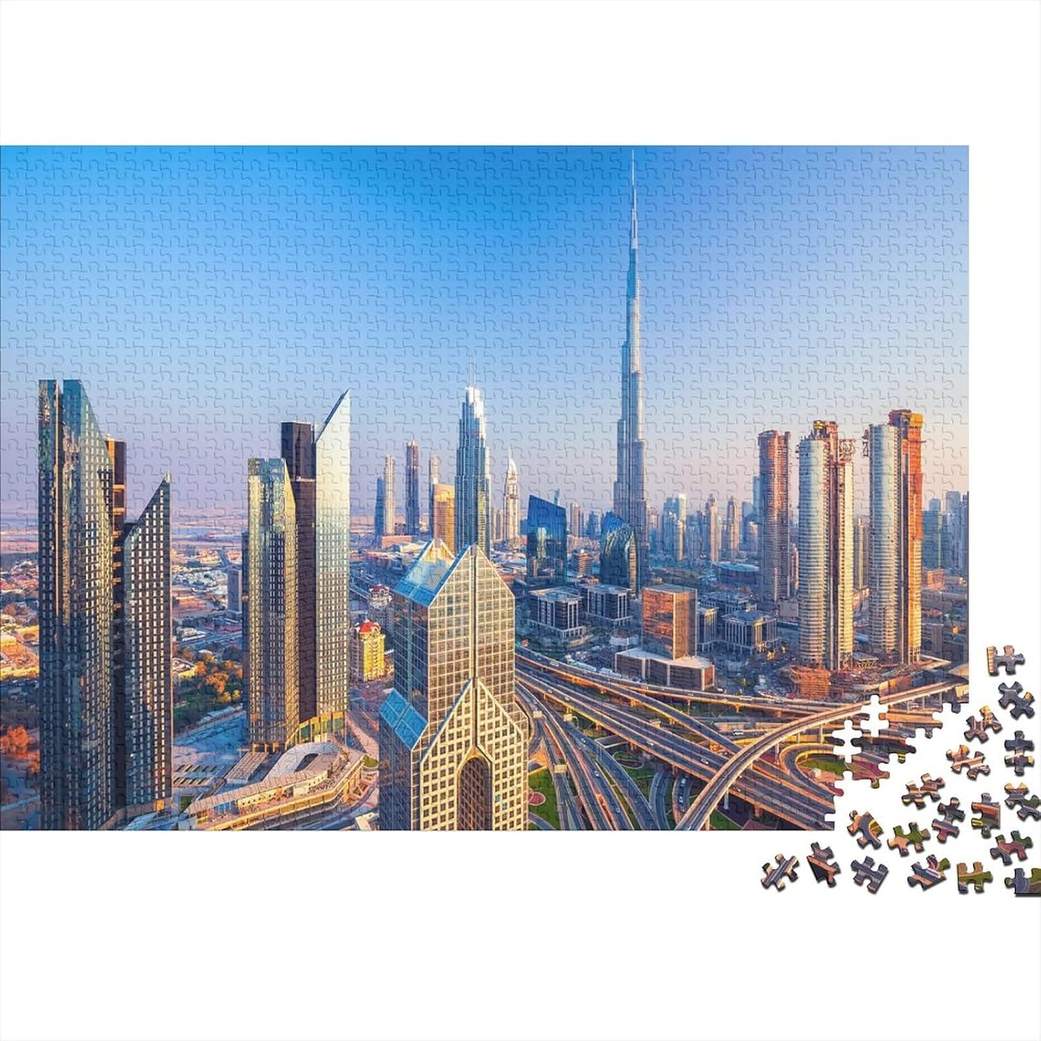 World Famous Buildings 500 Piece Jigsaw Puzzles for Adults Family Fun ...