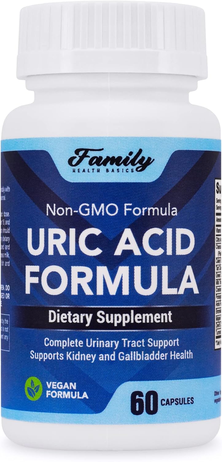 Amazon.com: Family Health Basics Uric Acid Supplement - Supports Kidney ...
