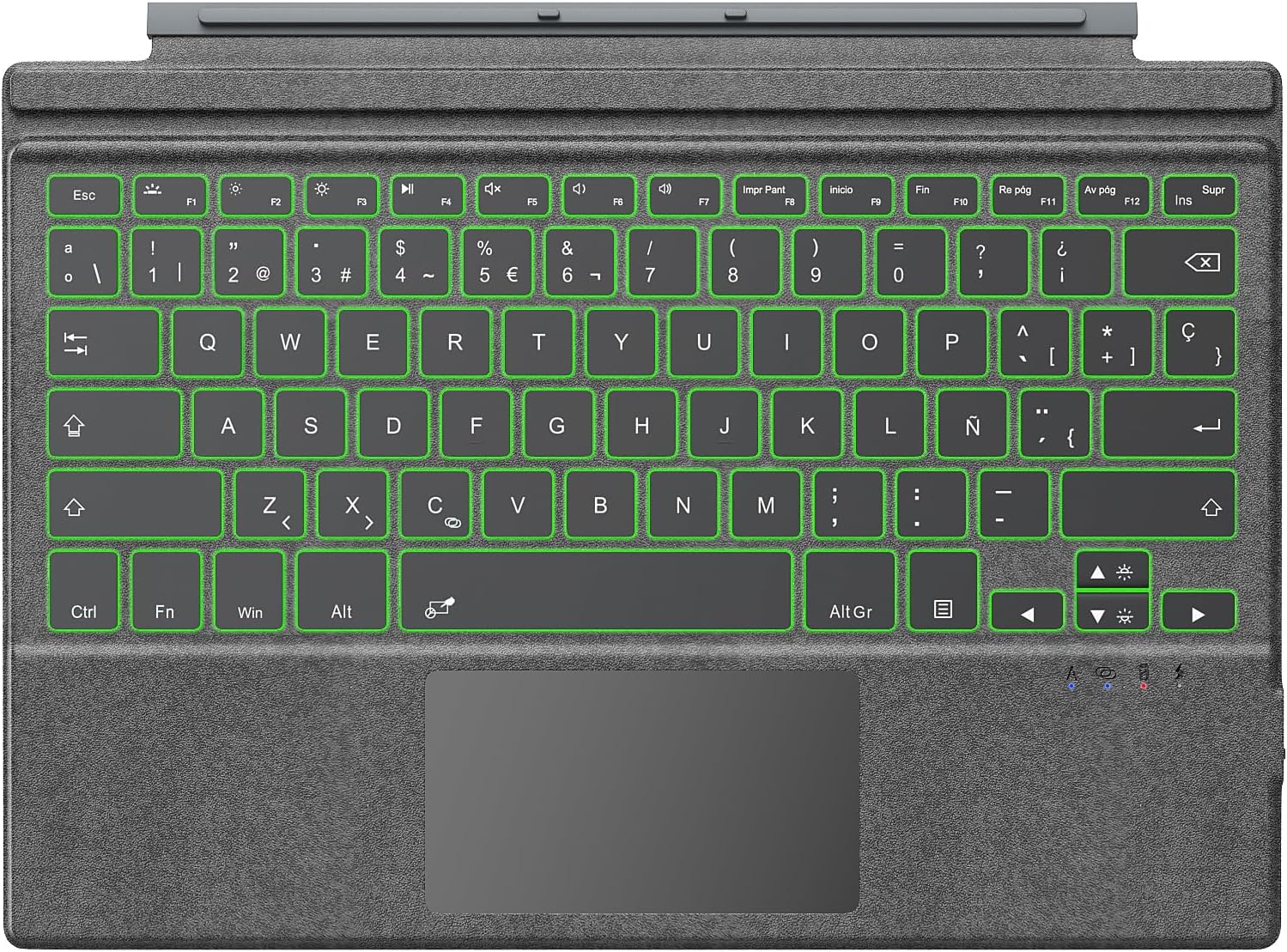 Teclado Surface Pro 7 [QWERTY] para Microsoft Surface Pro 7 Plus/Pro 7 ...
