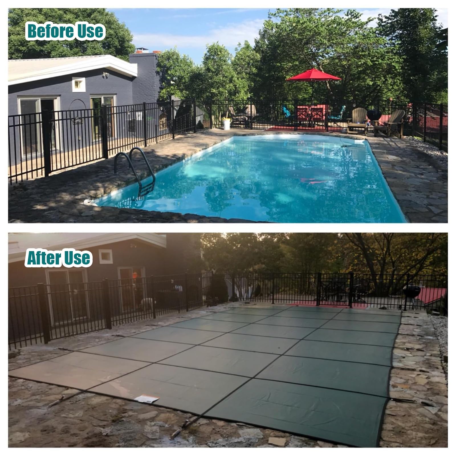 Kidney Shaped Pool Covers Inground