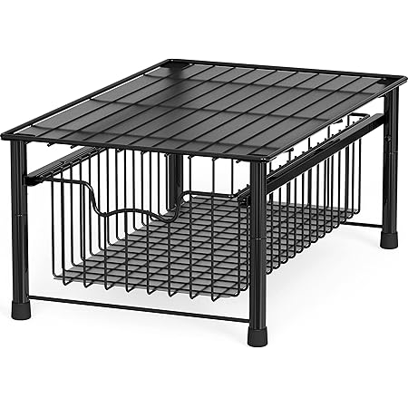 Amazon.com: Simple Houseware Stackable Cabinet Basket Drawer Organizer ...