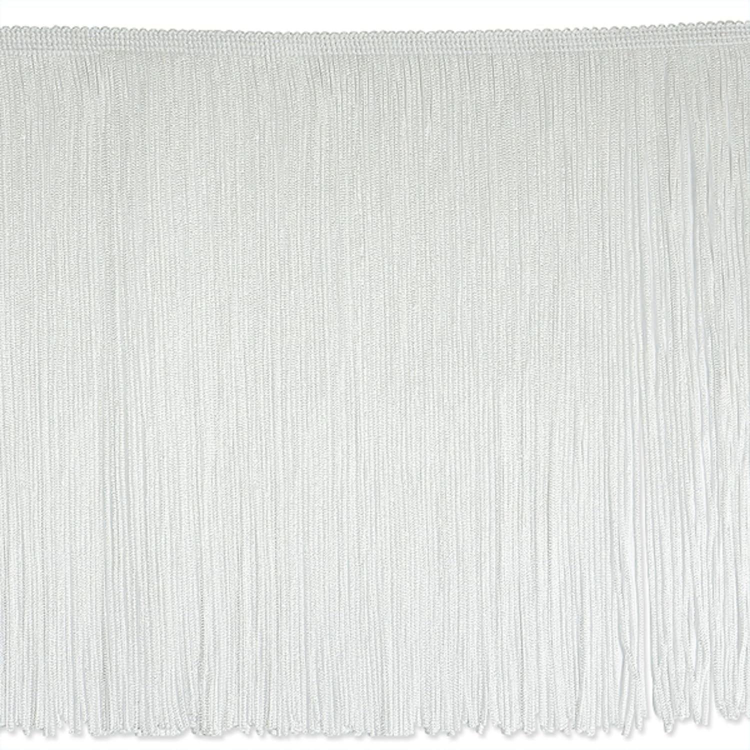 Amazon.com: Trims by the Yard Chainette Fringe, White cut Trim, 10"/5 Yards