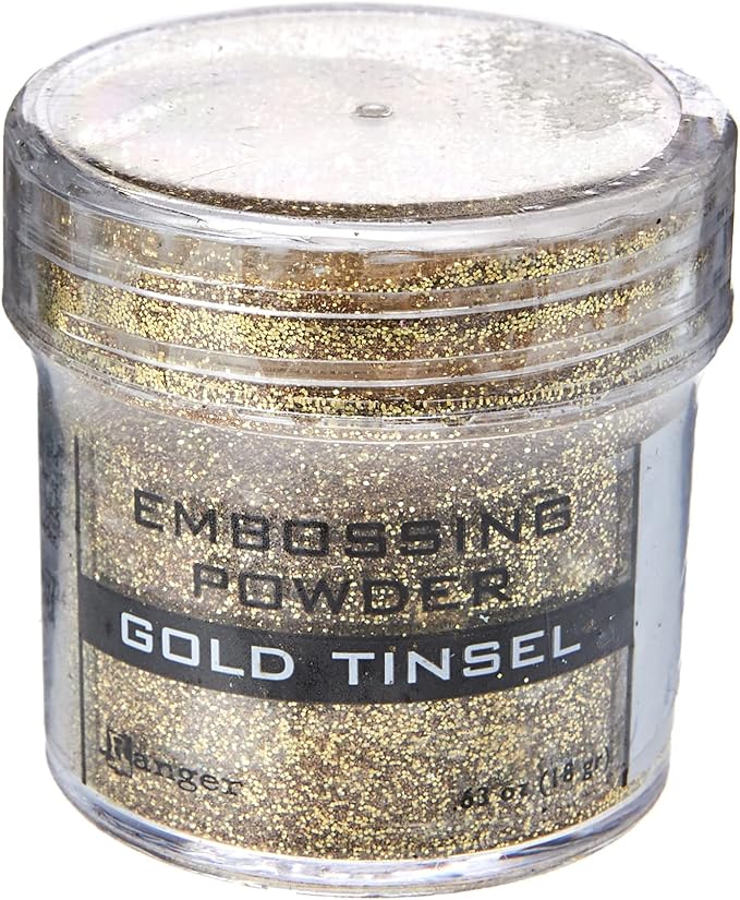 Amazon.com: Ranger 359844 Embossing Powder, Gold Tinsel