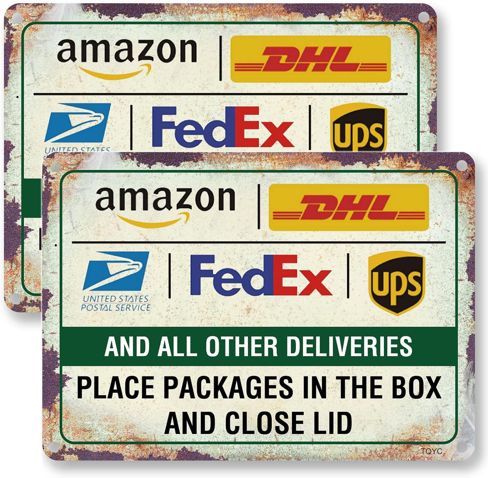 Amazon.com: 1PC Delivery Sign For Packages - Please Leave Packages ...