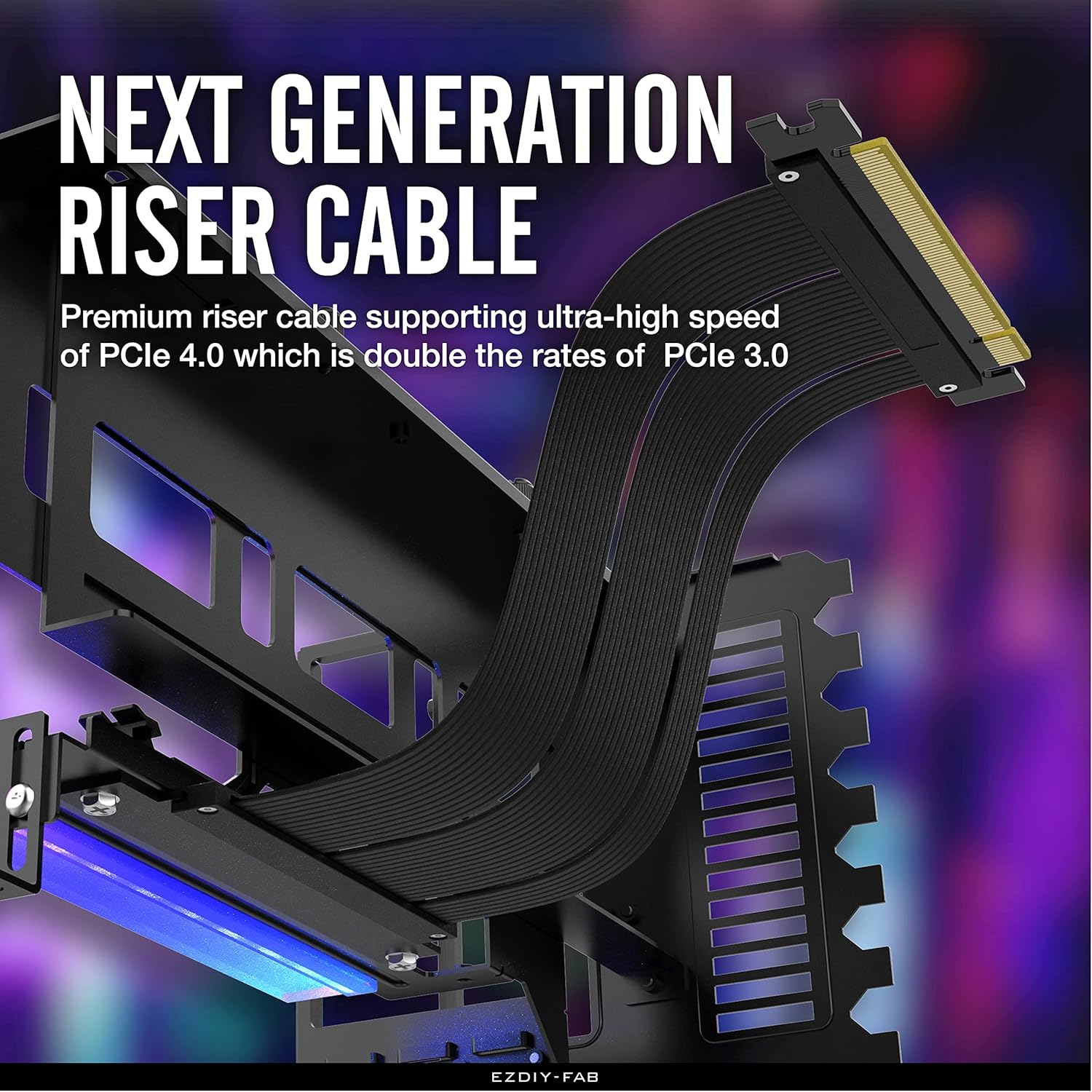 EZDIY-FAB Vertical PCIe 4.0 GPU Support de Montage Maroc | Ubuy