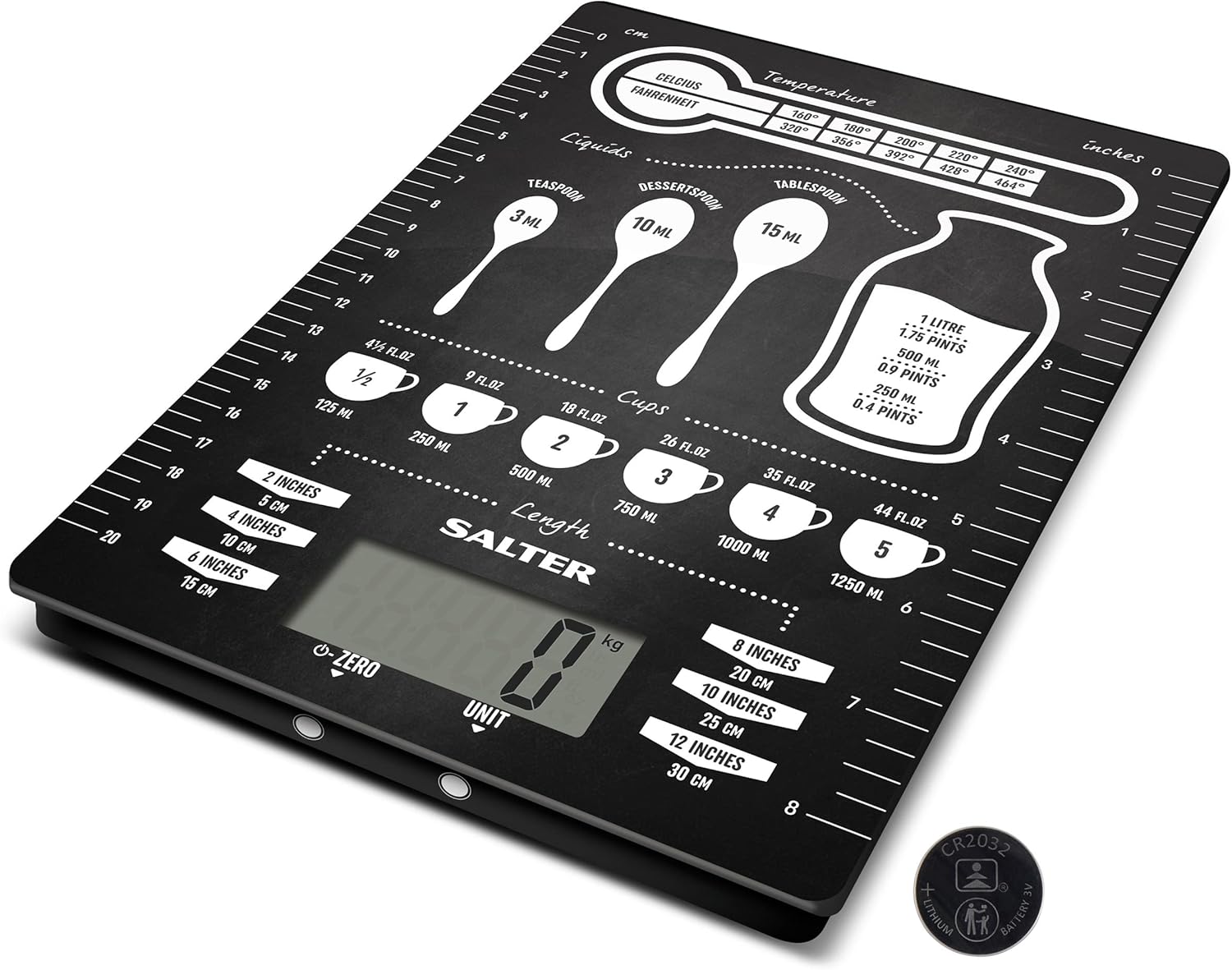 Salter 1171 CNDR Conversions Balance de Cuisine Numérique, Pèse ...