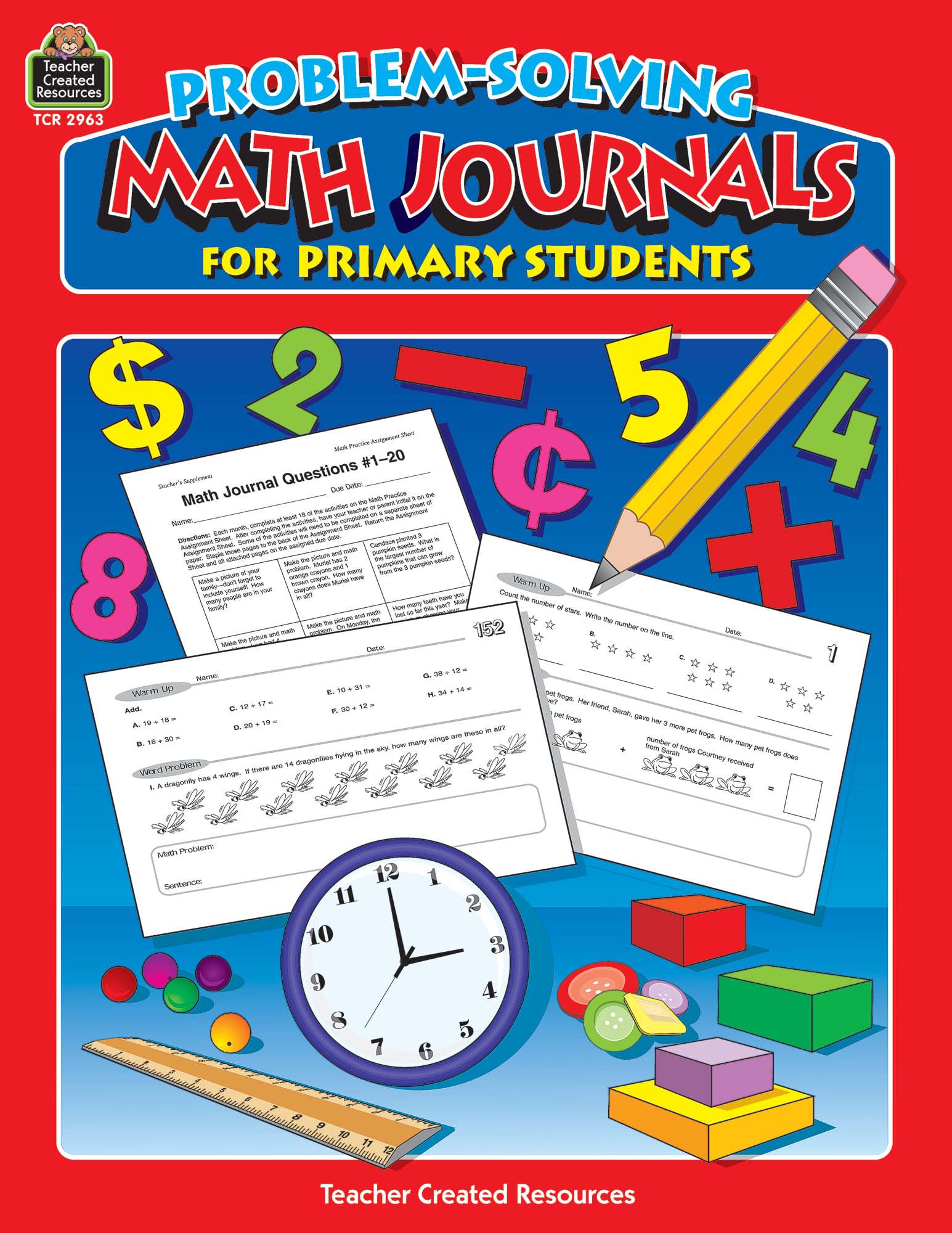 Amazon.com: Problem-Solving Math Journals for Primary Students ...