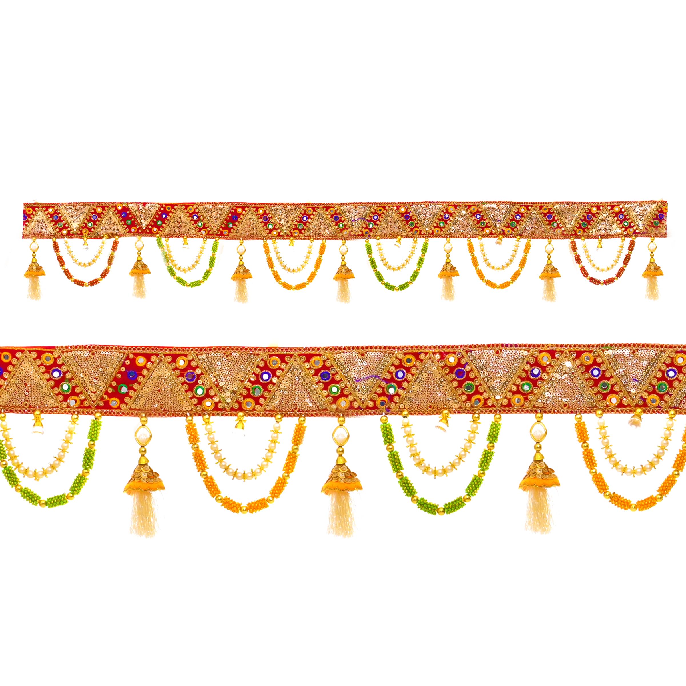 Amazon.com: Bandanwaar Toran Decoration Traditional Wall Door ...