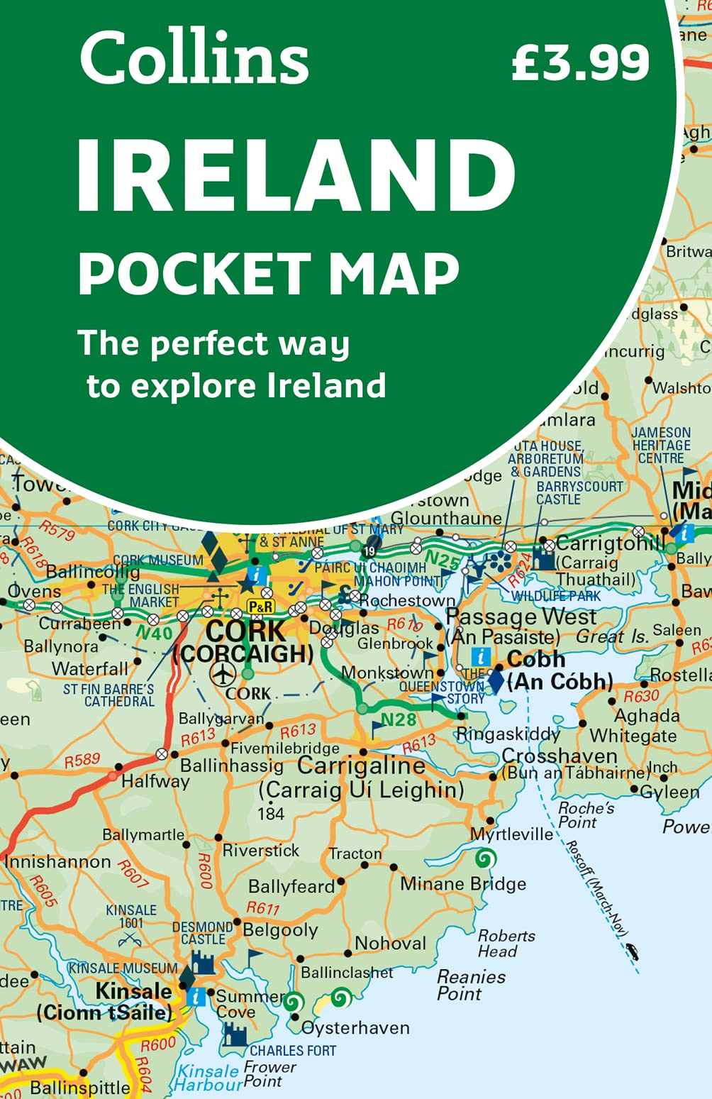 Ireland Pocket Map: The perfect way to explore Ireland: Collins Maps ...