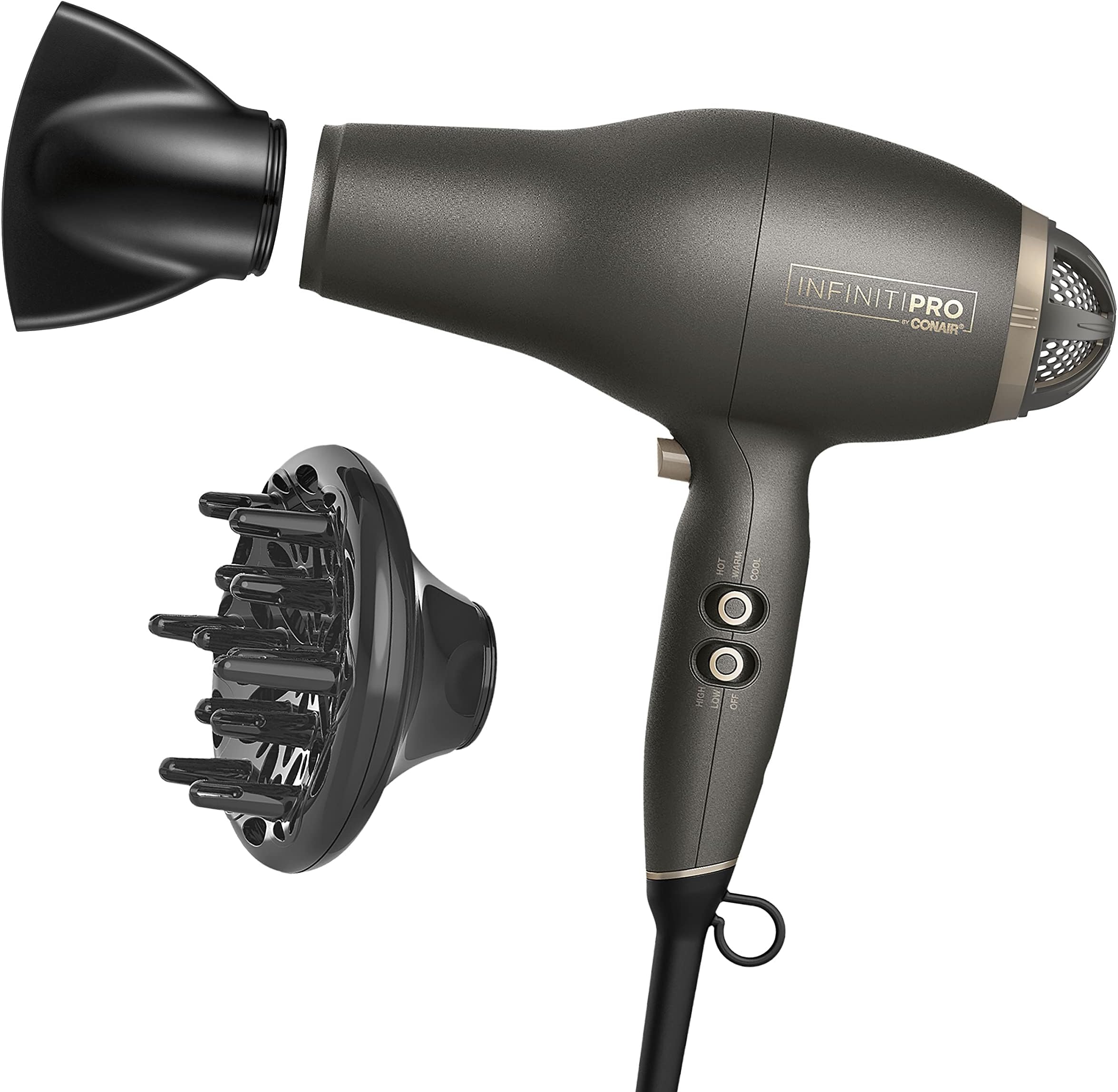 Amazon.com : INFINITIPRO by CONAIR DigitalAIRE 2.0 Hair Dryer | Frizz ...