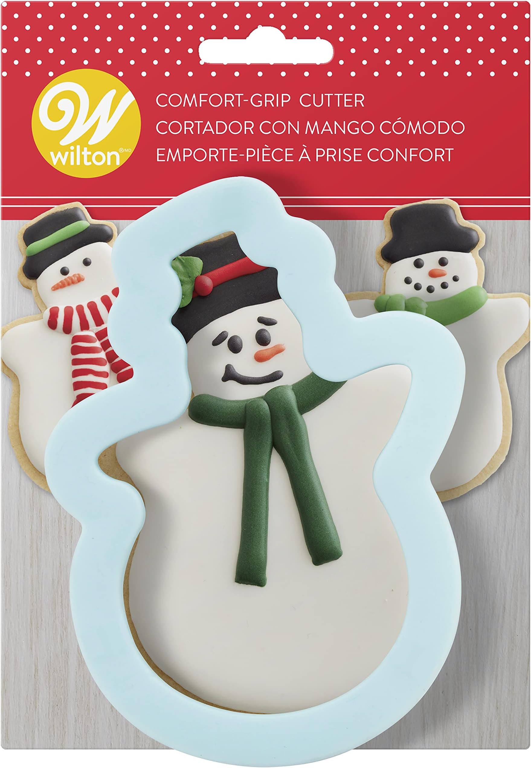 Amazon.com: Wilton Gingerbread Boy Comfort Grip Cookie Cutter ...