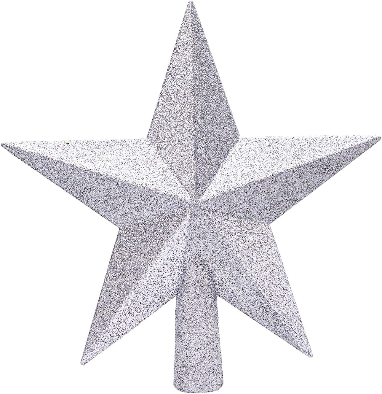 Ayush party Christmas Tree Topper - Star Glitter Forest Frost : Amazon ...