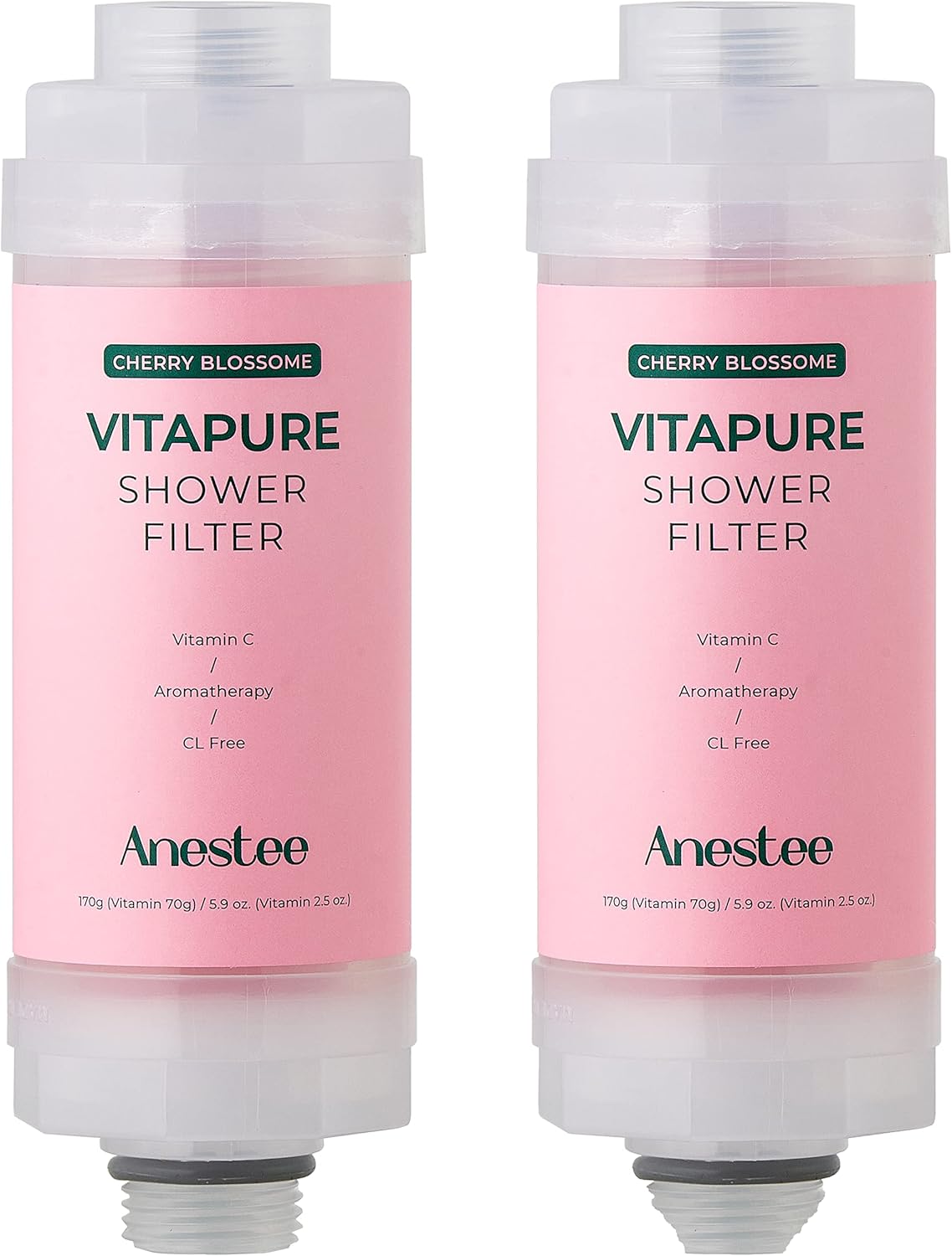 Amazon.com: Anestee Vitapure Shower Filter [Lavender/Cherry Blossom] | Hard Water Softener ...