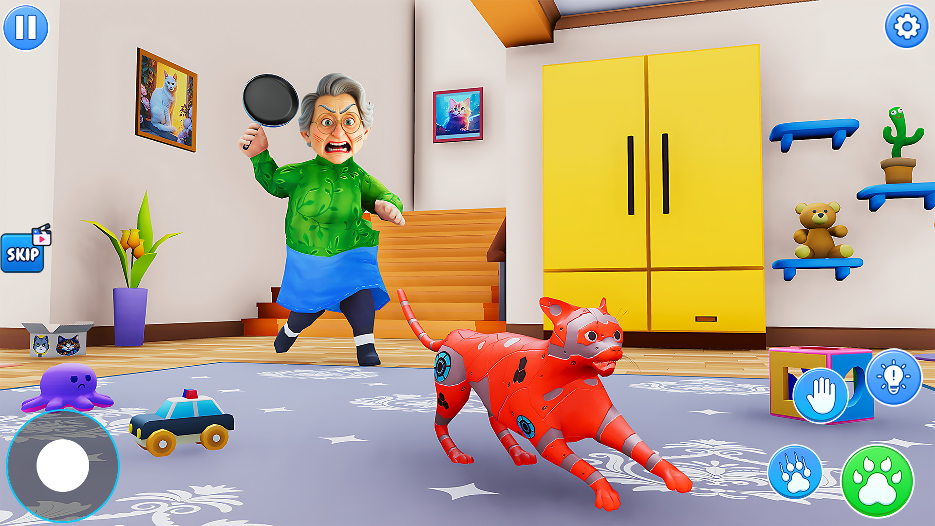 Cat Robot I'm Bad Cat Simulator - New Anger Gran vs Prank Cat Chaos ...