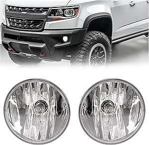Amazon.com: HECASA Fog Light Compatible with 2007-2022 Chevrolet ...