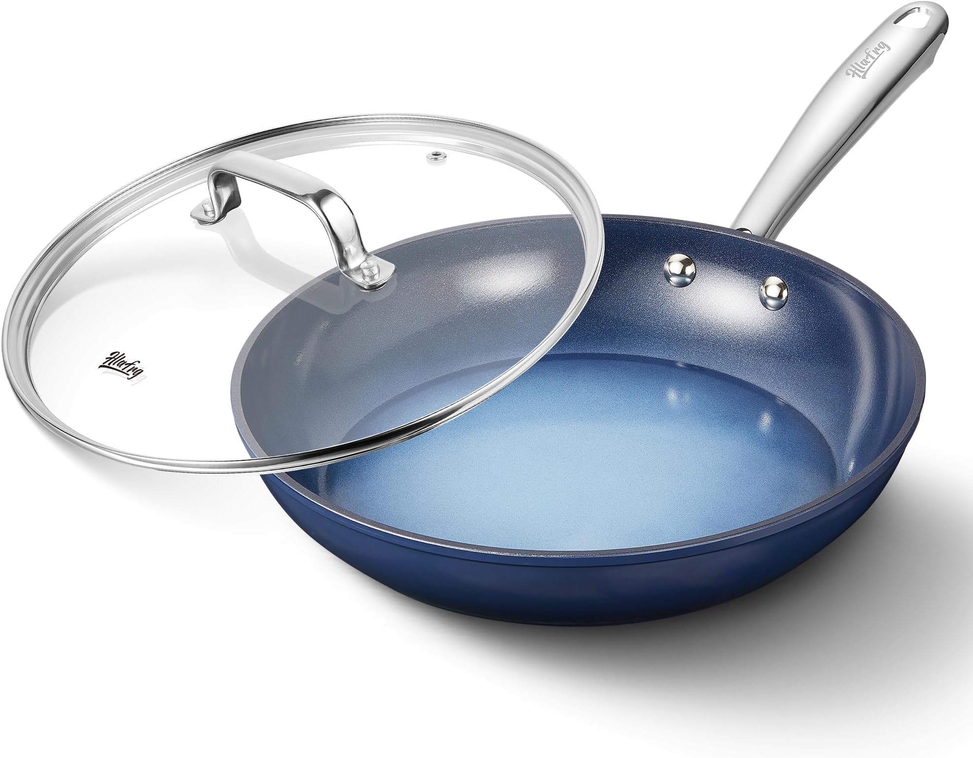 Amazon.com: KOCH SYSTEME CS 10"+11" Pink Nonstick Pan Set with Lids ...