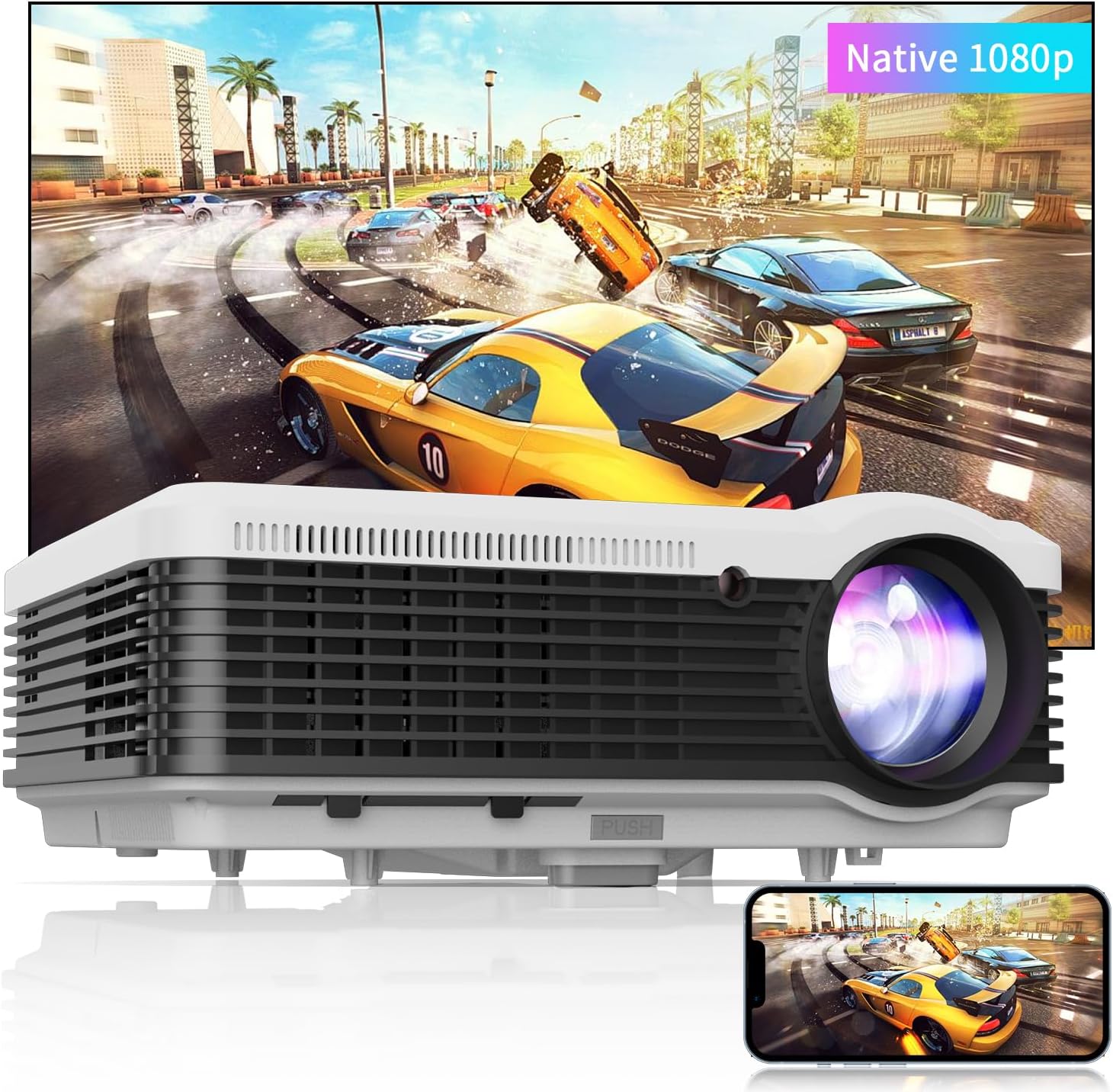Amazon.com: AAXA P2-A Android Smart LED Pico Projector – Support Full ...