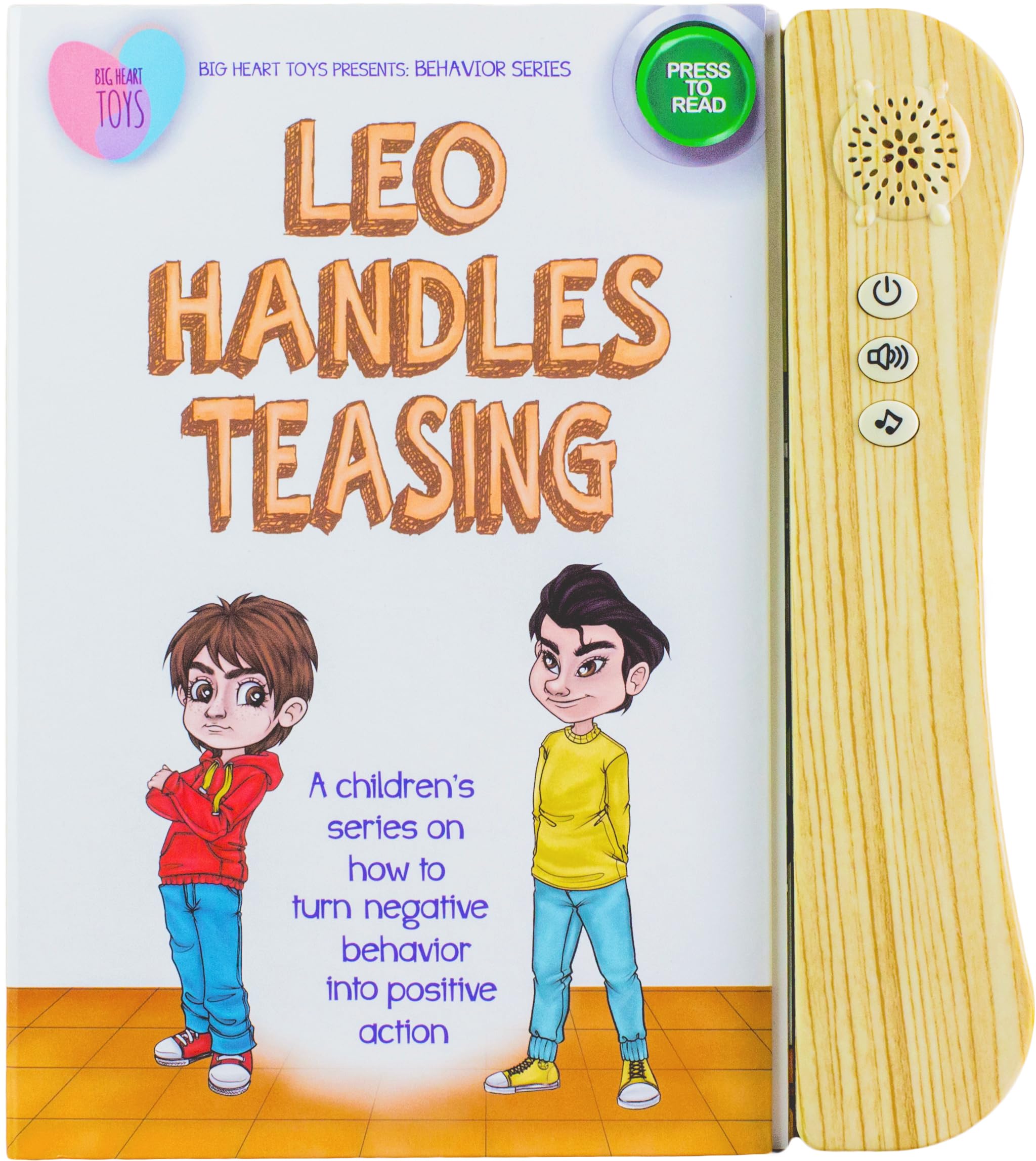 Amazon.com: Leo Handles Teasing - Interactive Sound Books for Kids ...
