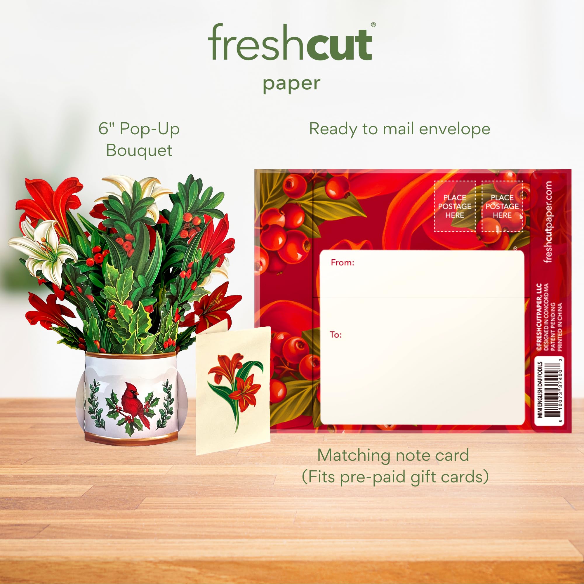 Snapklik.com : Pop Up Cards, Mini Winter Joy, 6 Inch Mini Sized Forever ...