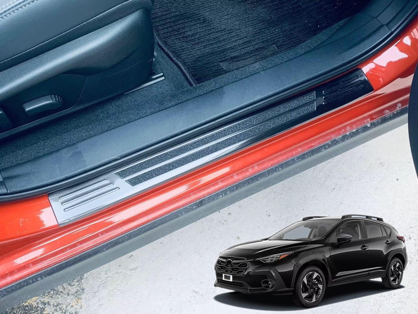 Amazon.com: APEXRA Car Door Sill Scuff Plate Guard Protector, for ...