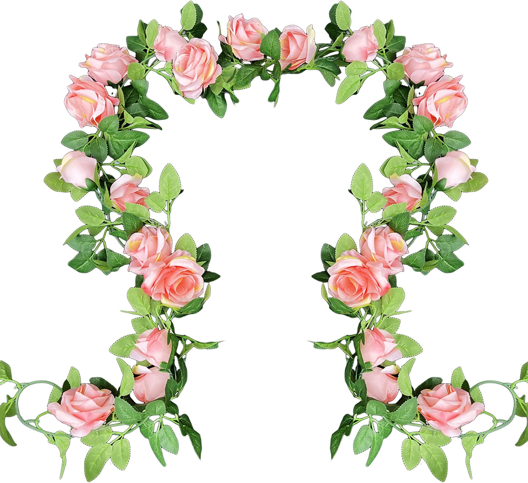 Amazon.com: JOJAZE Artificial Cherry Blossom Flower Vines Silk Cherry ...