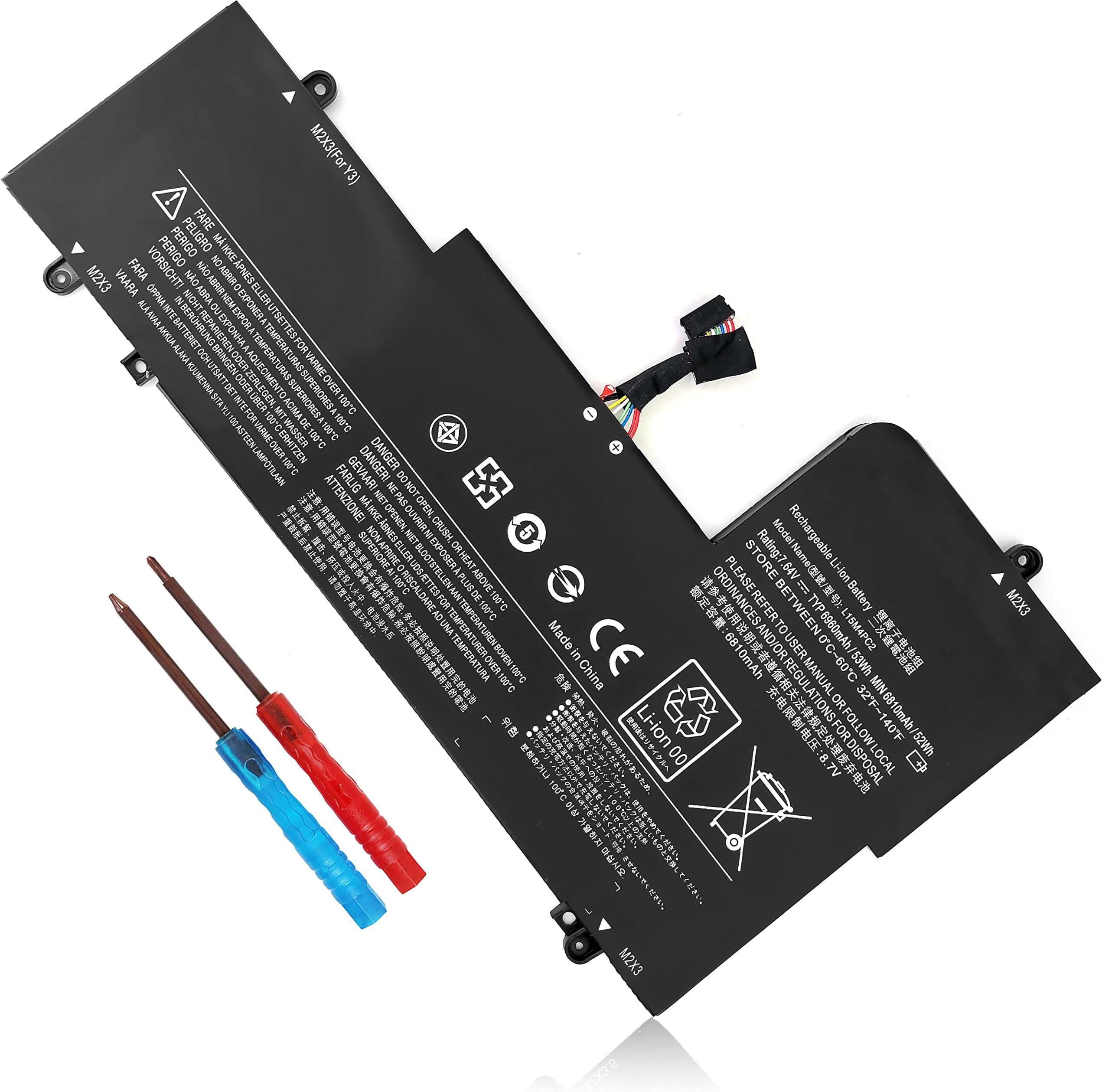 Amazon.com: L17M3PB0 L17L3PB0 L17C3PG0 L18D3PG1 Laptop Battery for ...