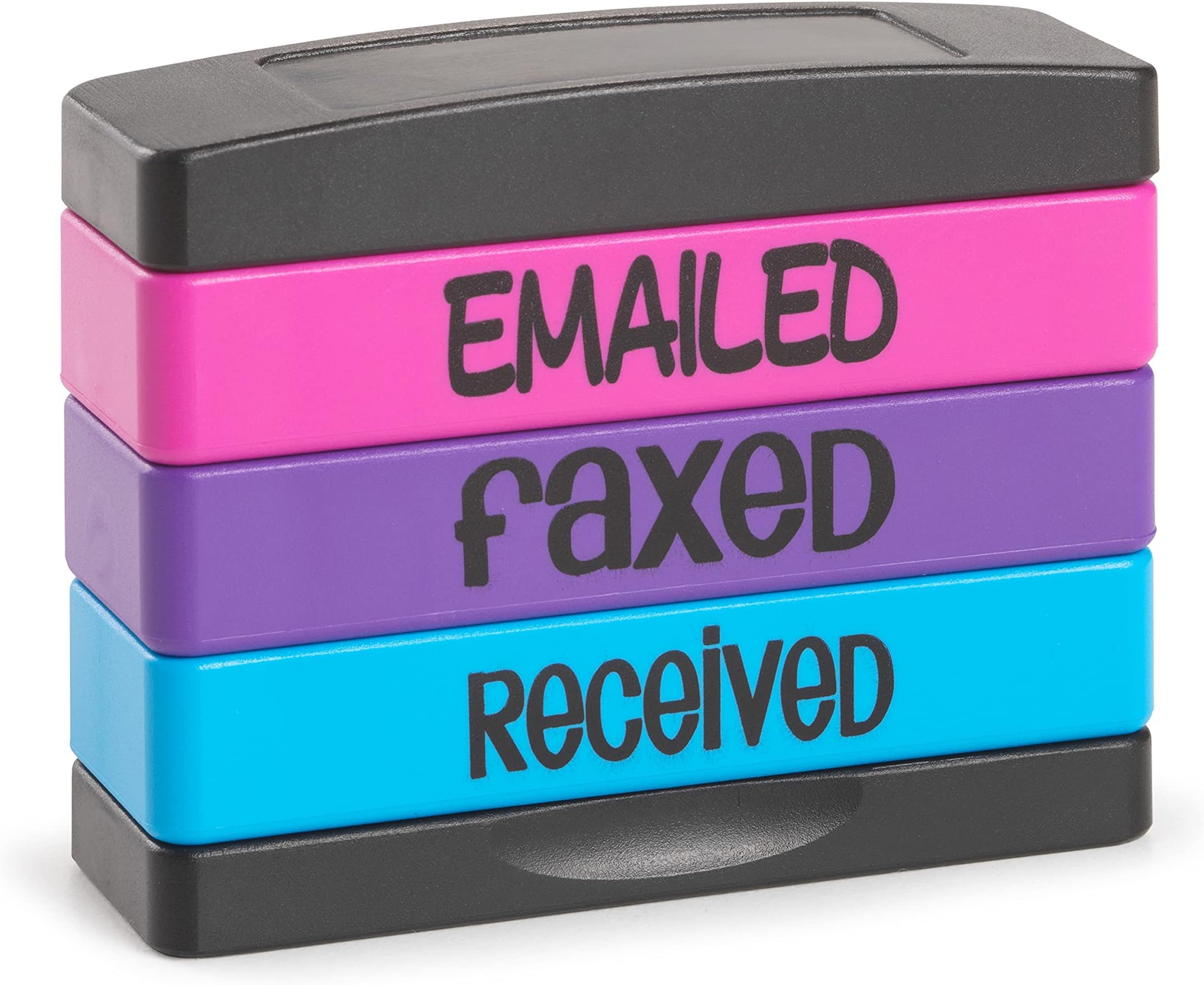 Amazon.com: Universal UNV10060 Pre-Inked Original Message Stamp - Blue ...