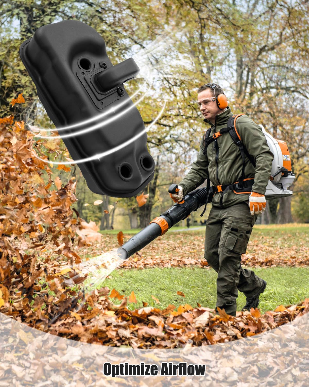 Snapklik.com : Muffler Assembly Fit For Stihl BR800 BR800C BR 800 C-E ...