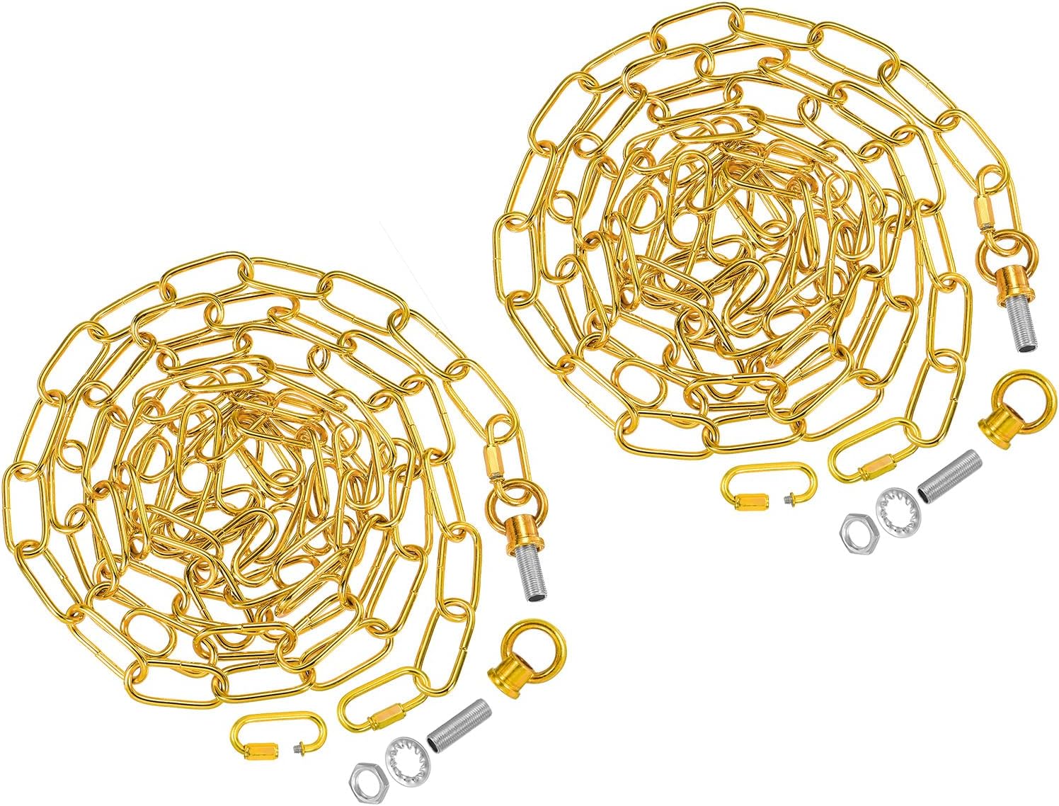 Amazon.com: PATIKIL 10 Feet Lighting Chain for Hanging Lamp, 2 Set ...