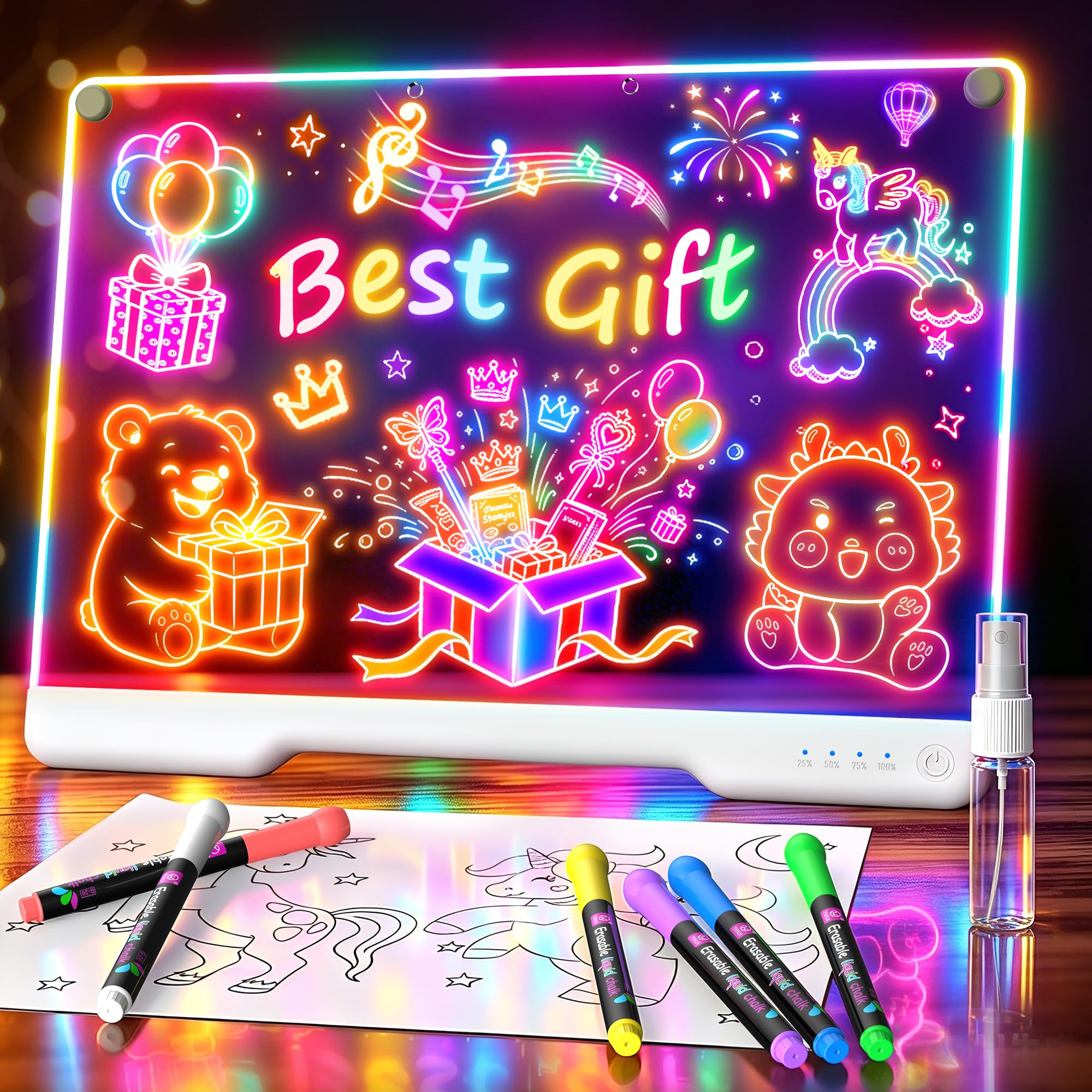 5 Best LED Drawing Boards For Kids | Wipe Clean & Glow Again