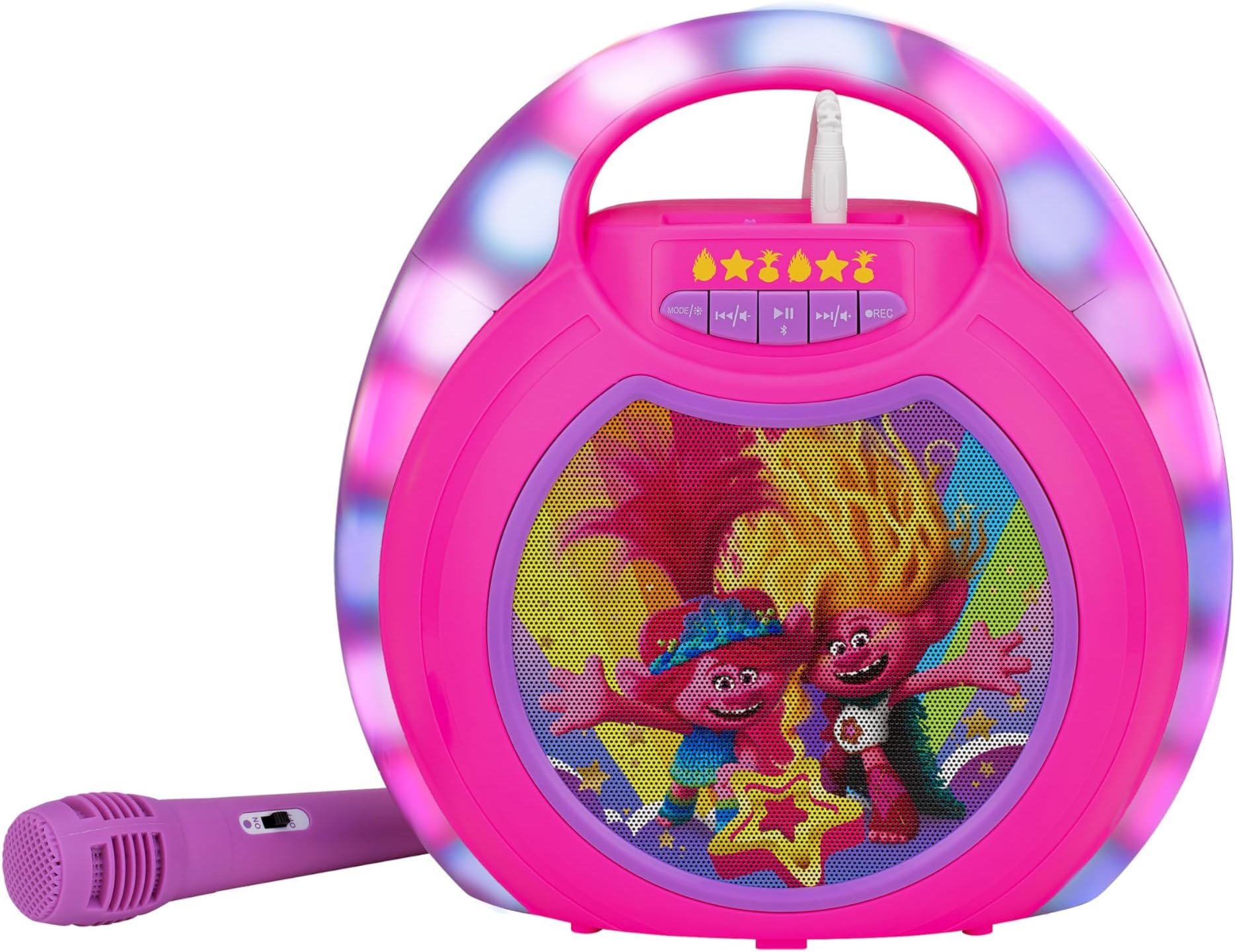 Amazon.com: eKids Trolls Band Together DJ Party Mixer Turntable Toy ...