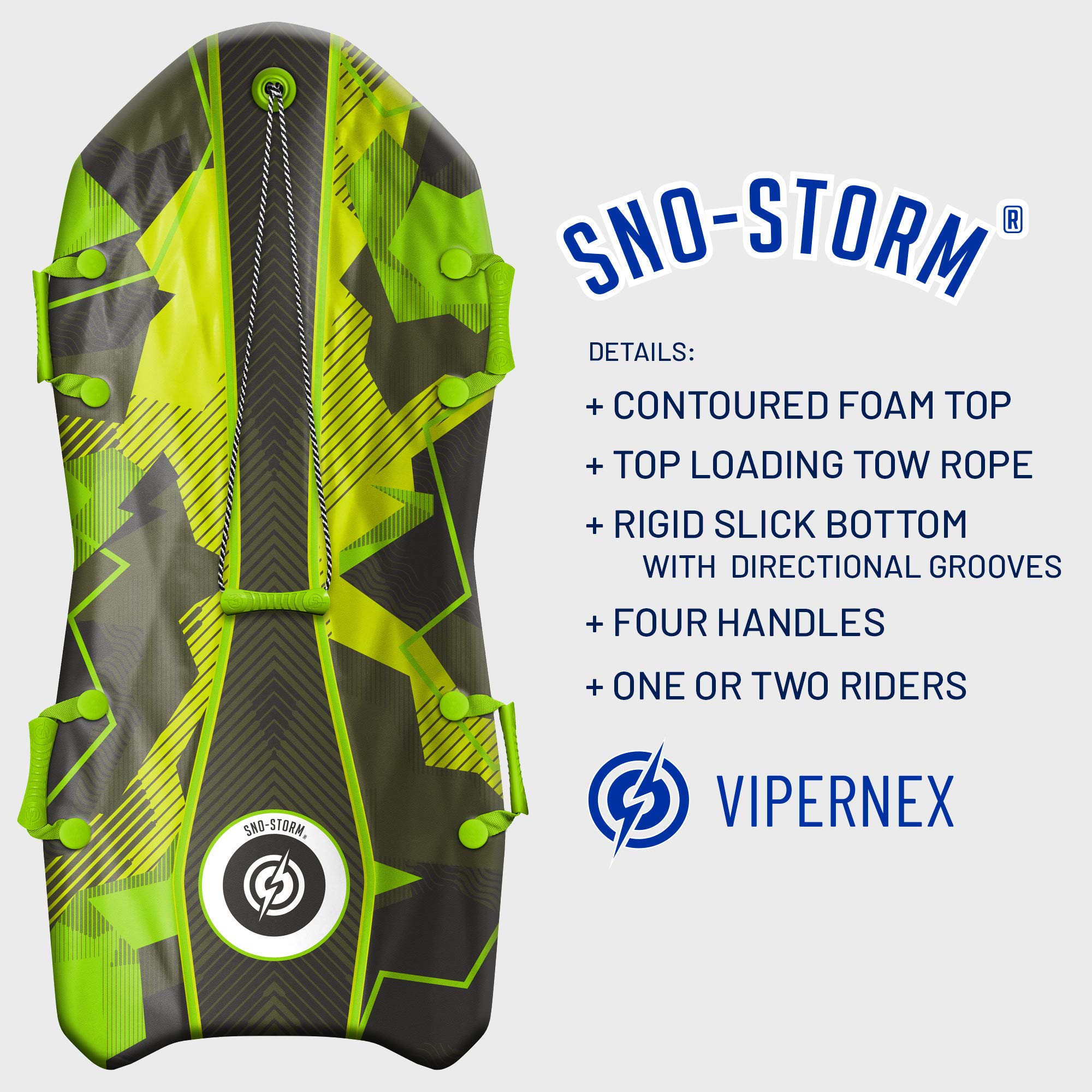 Snapklik.com : 50 Viper Snow Sled 2-Pack